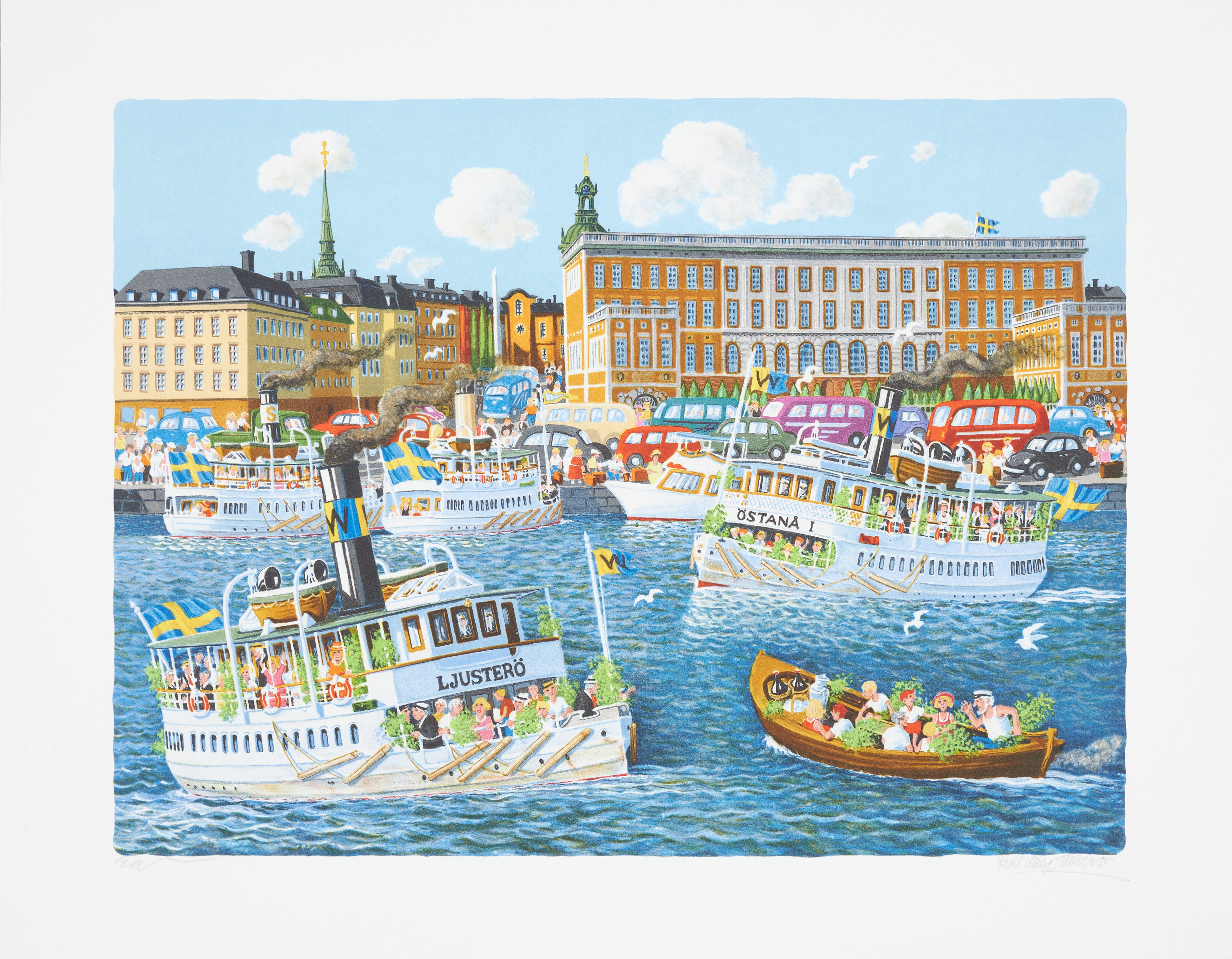 Images for 4576335. BERT-HÅGE HÄVERÖ. Stockholm Castle with the ...
