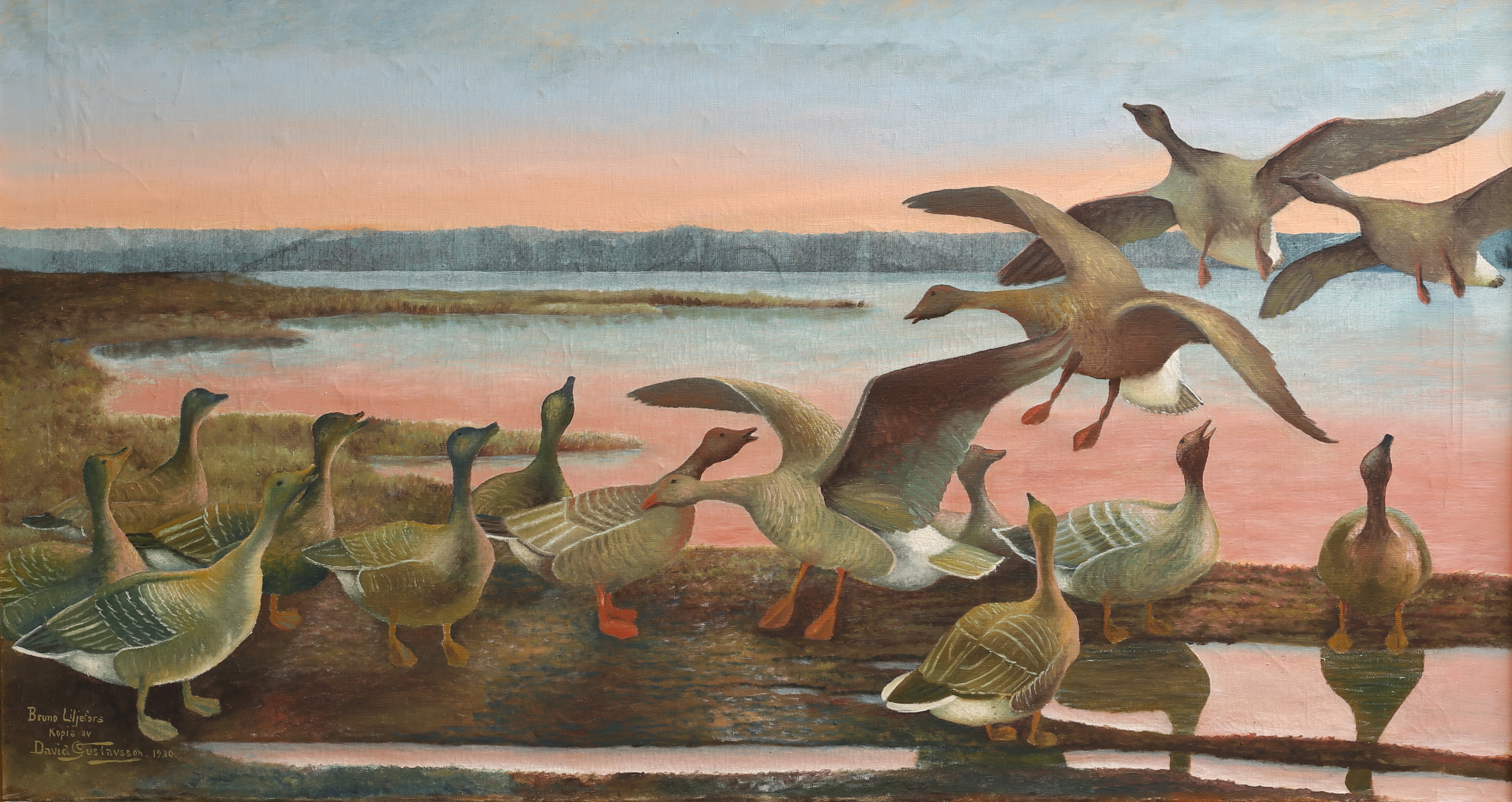 Images for 458089. DAVID GUSTAVSON. Oil on canvas, copy after Bruno ...