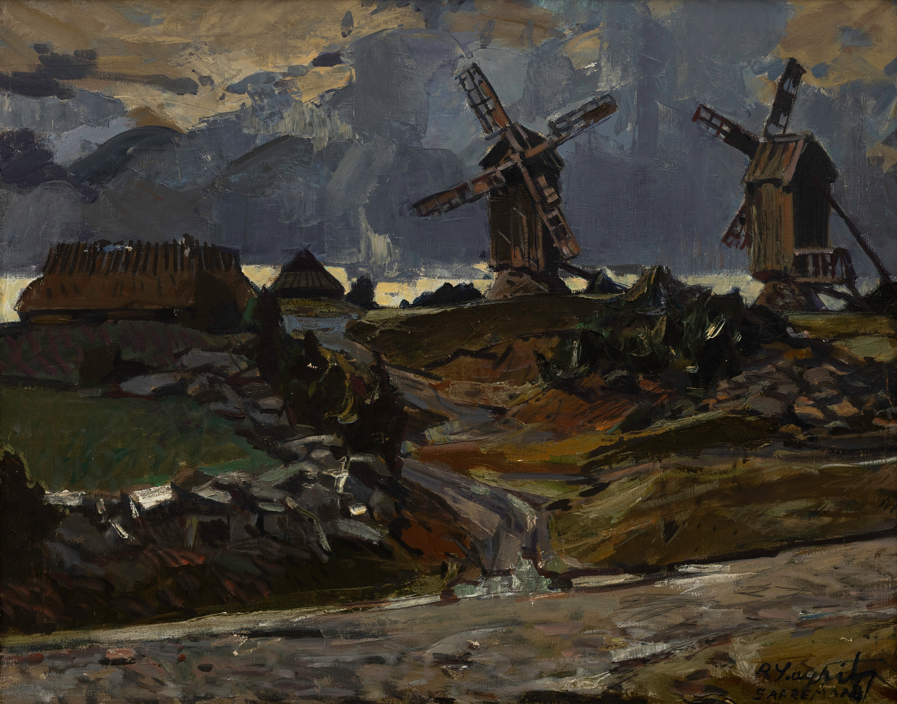 Images for 4581686. RICHARD SAGRITS (ESTLAND, 1910–1968). “Tuullikuda ...