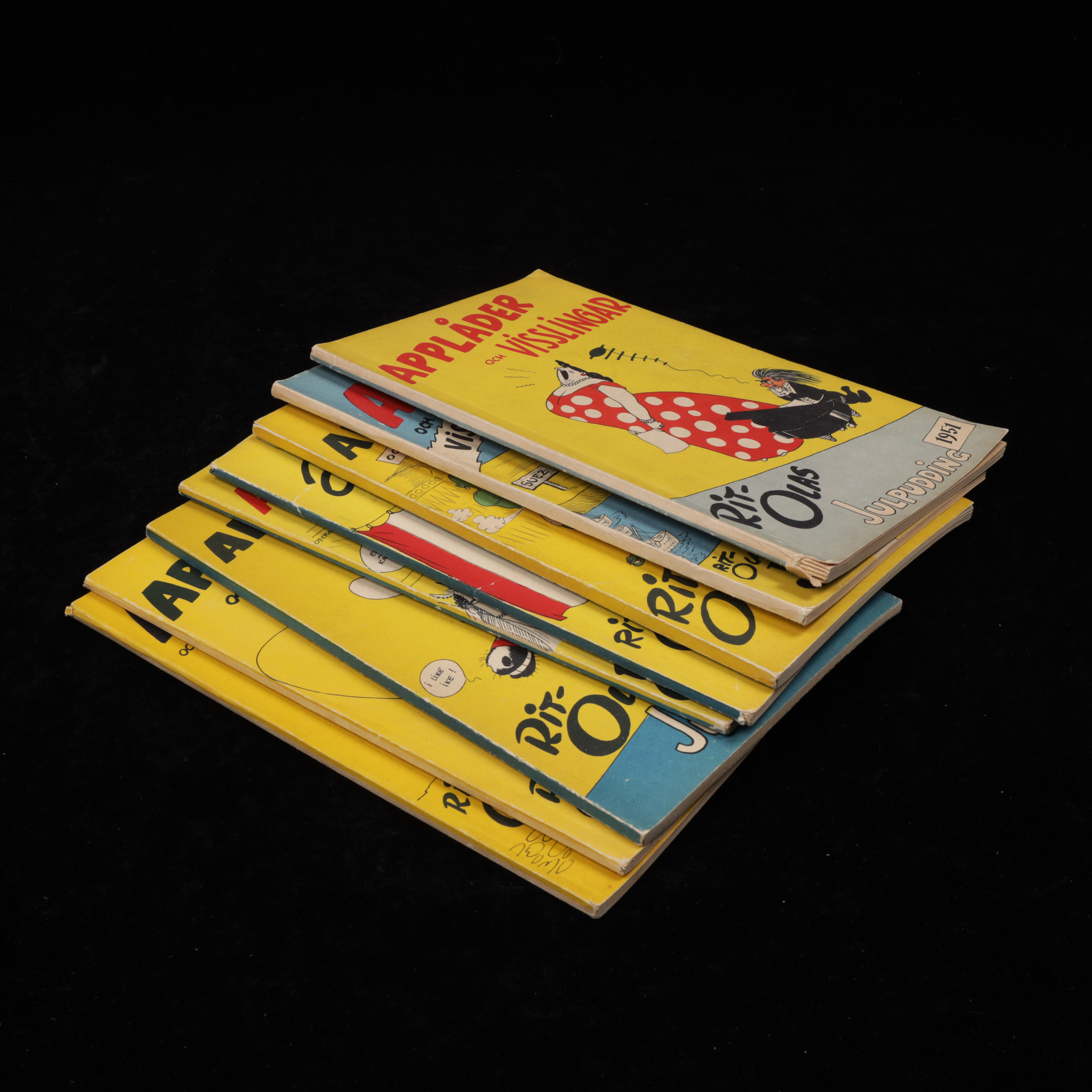 RIT-OLA, Serienalben usw. Spielzeug - Comic-Hefte - Auctionet