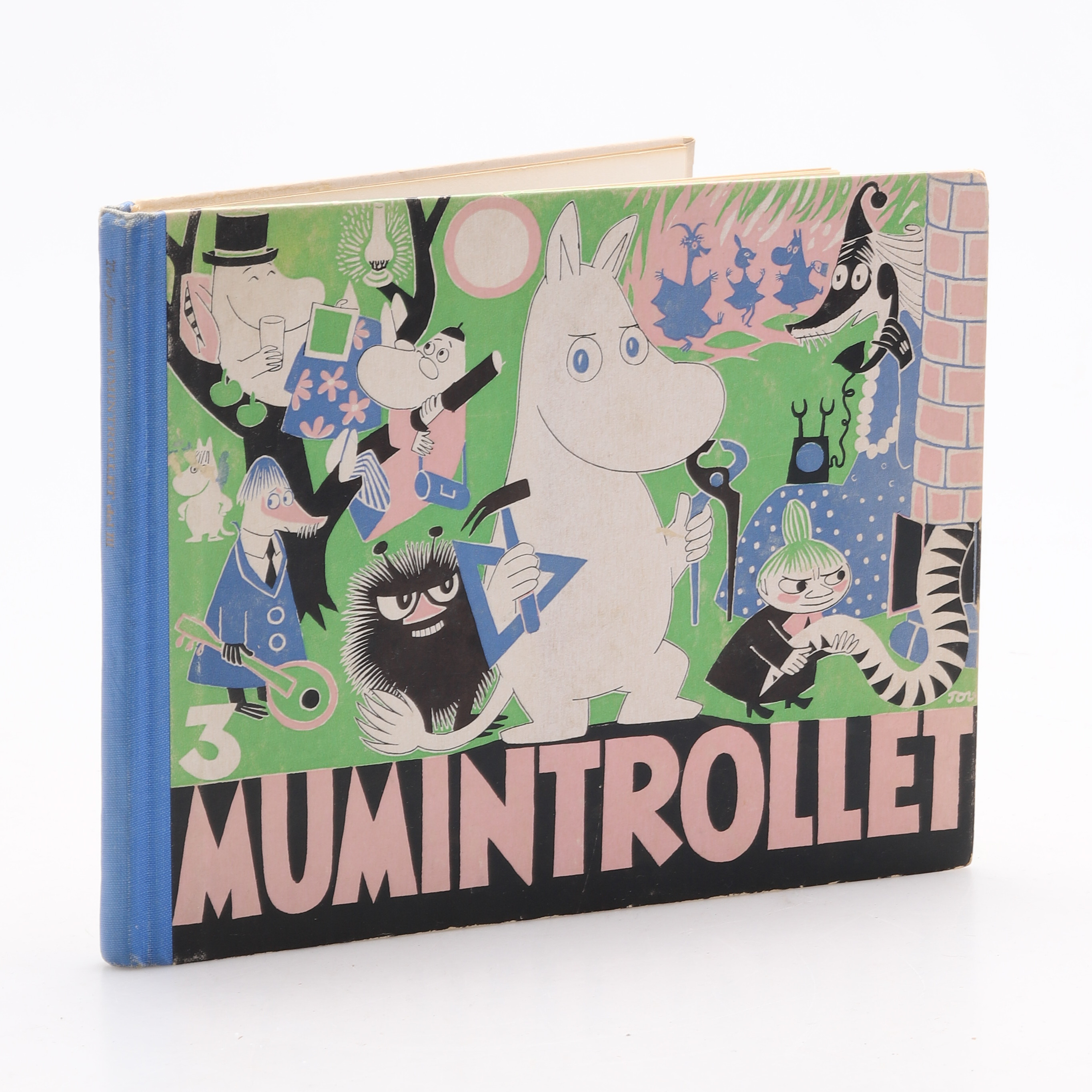 TOVE JANSSON. Moomintroll No. 3. Cartoons. First Edition. Gebers ...