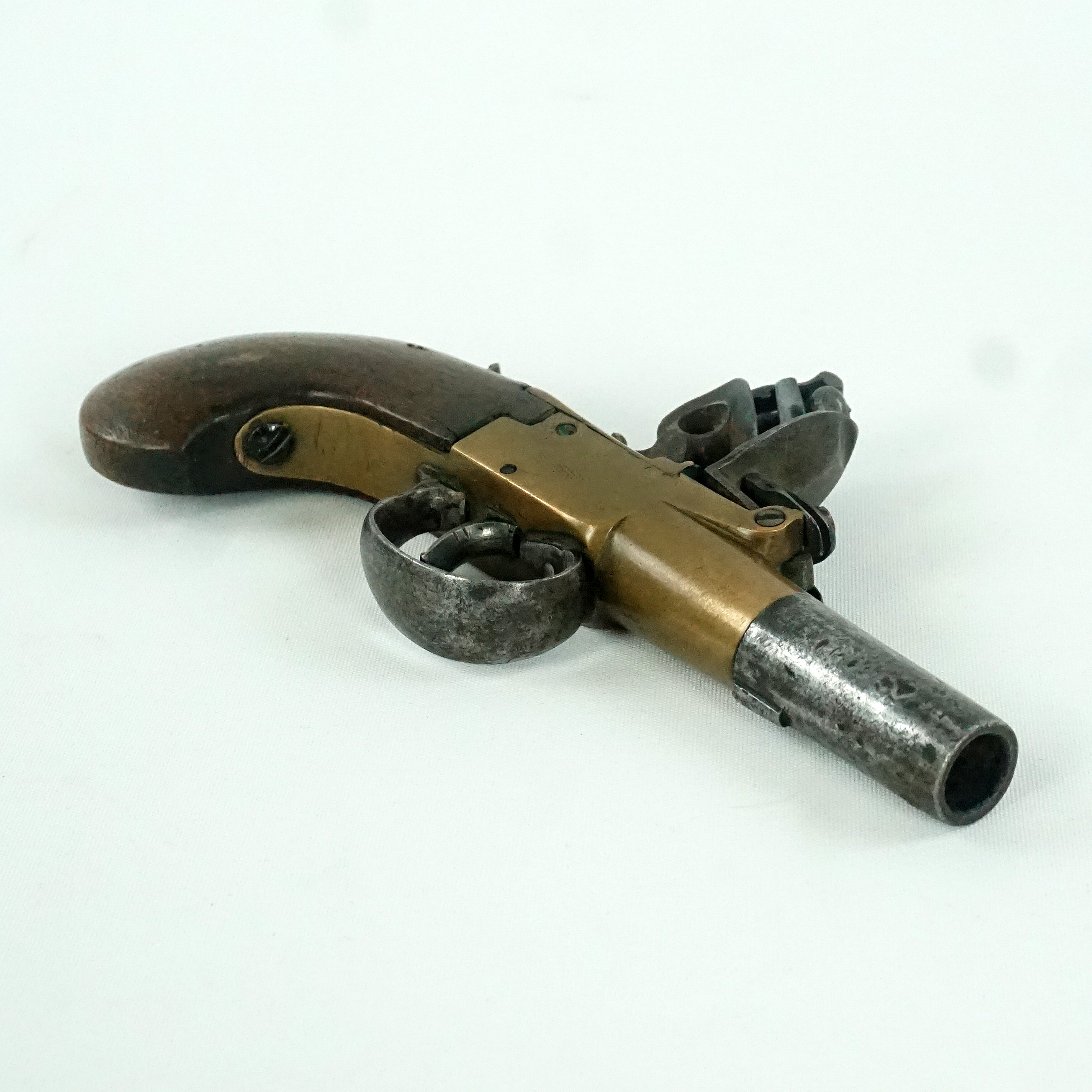 Images for 4600492. FLINT LOCK GUN. Screw barrel type, 19th century ...
