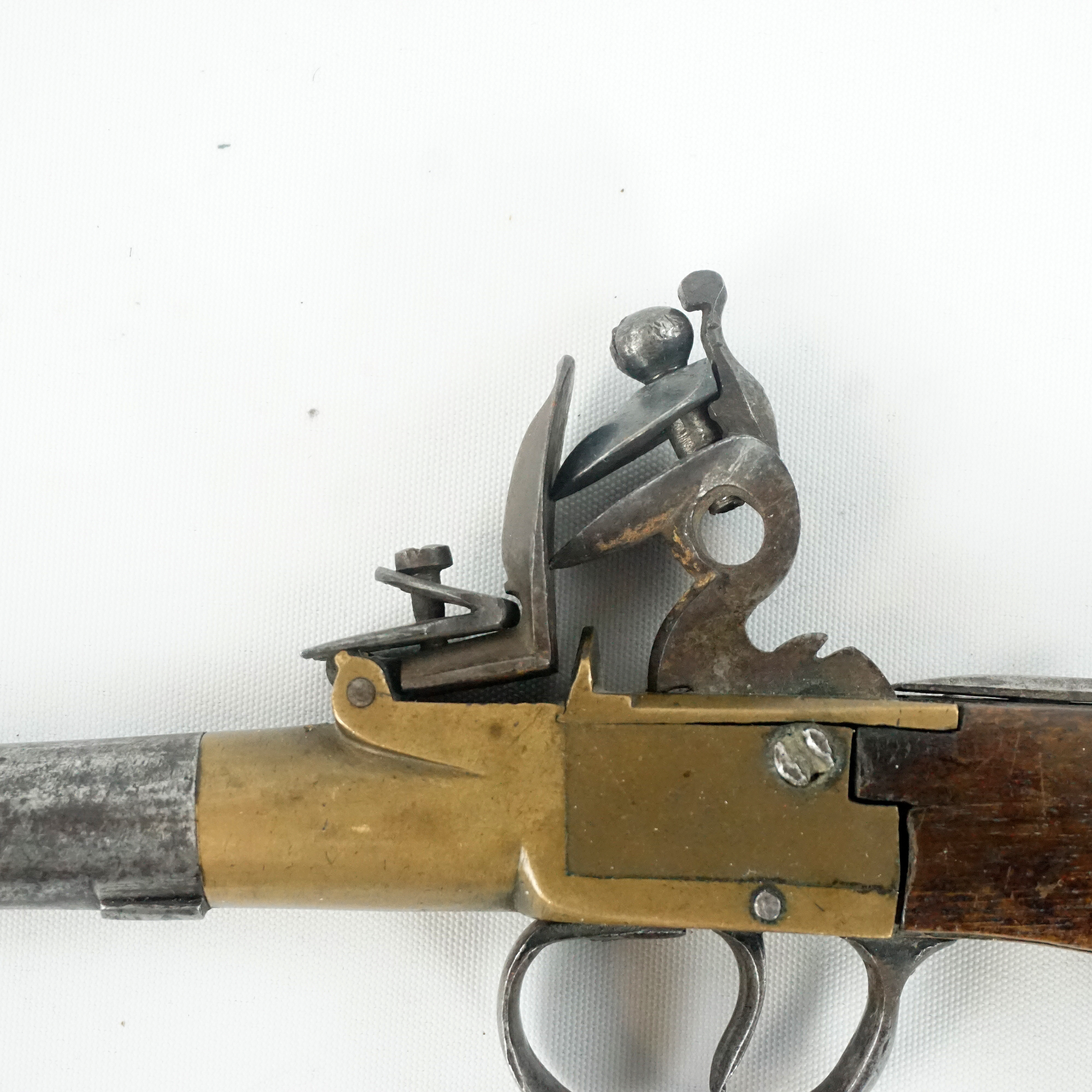 Images for 4600492. FLINT LOCK GUN. Screw barrel type, 19th century ...