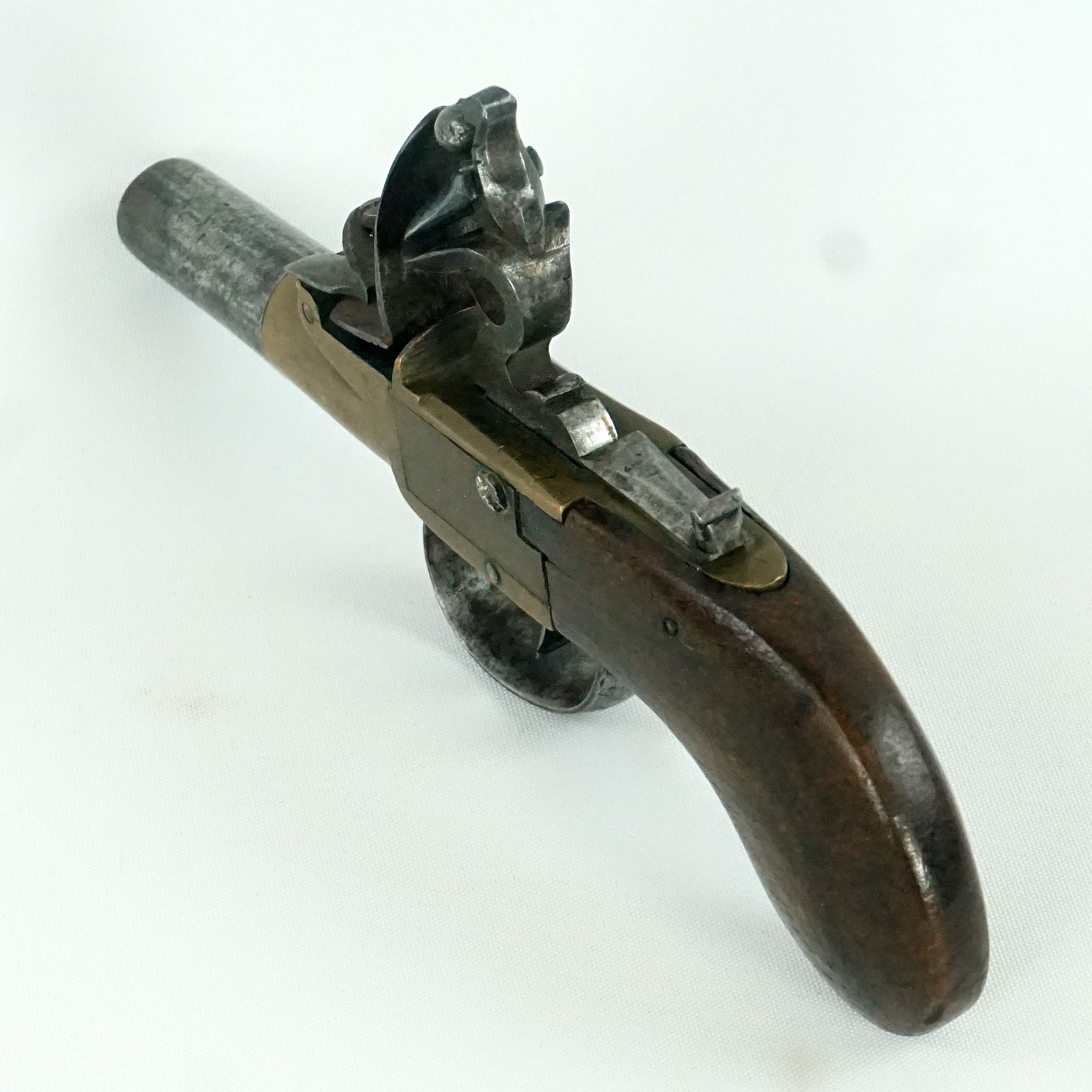 Images for 4600492. FLINT LOCK GUN. Screw barrel type, 19th century ...