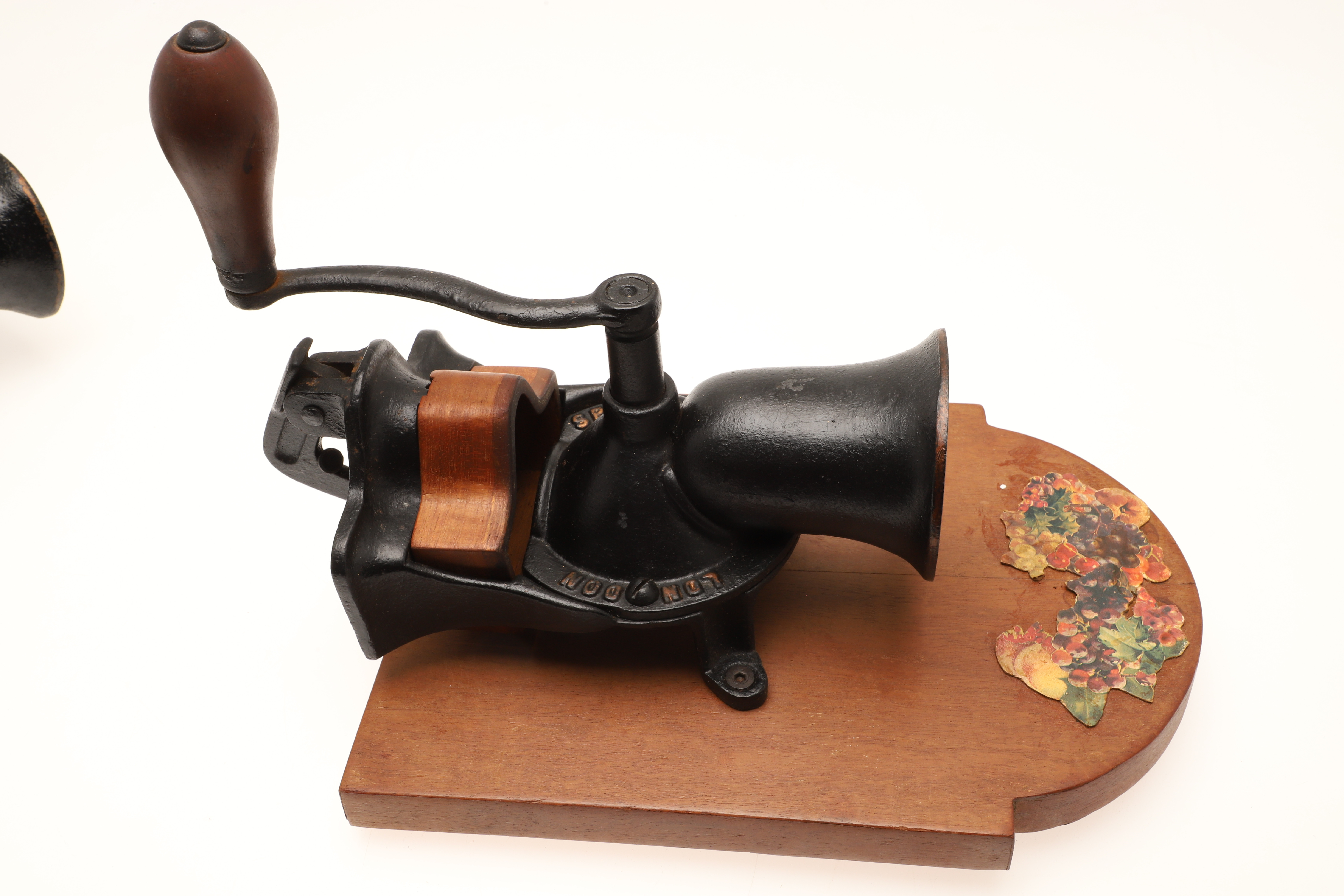 Images for 4600582. TWO VINTAGE CAST IRON COFFEE GRINDERS. - Auctionet