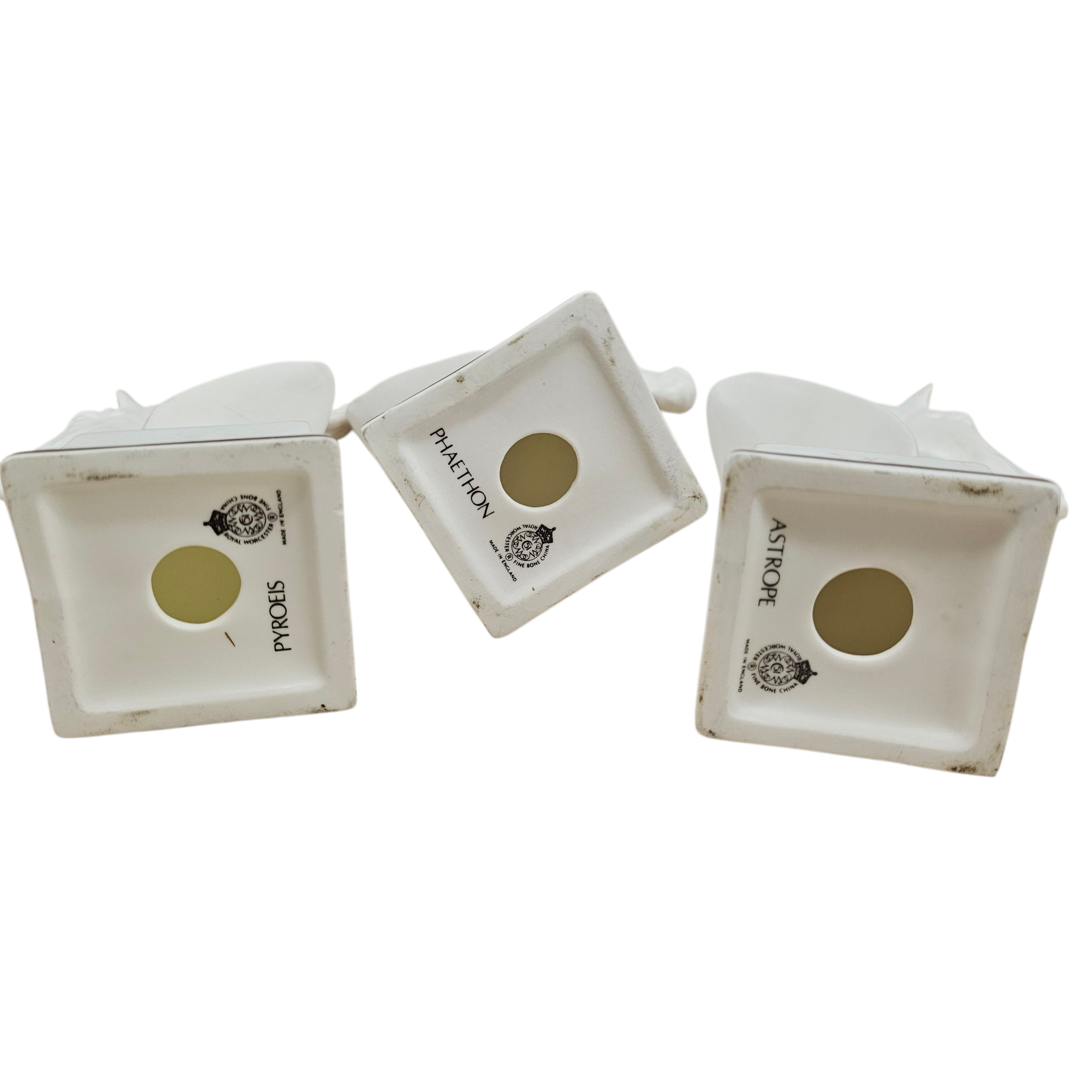 Images for 4615351. Collection of 3 horse heads in Royal Worcester fine ...