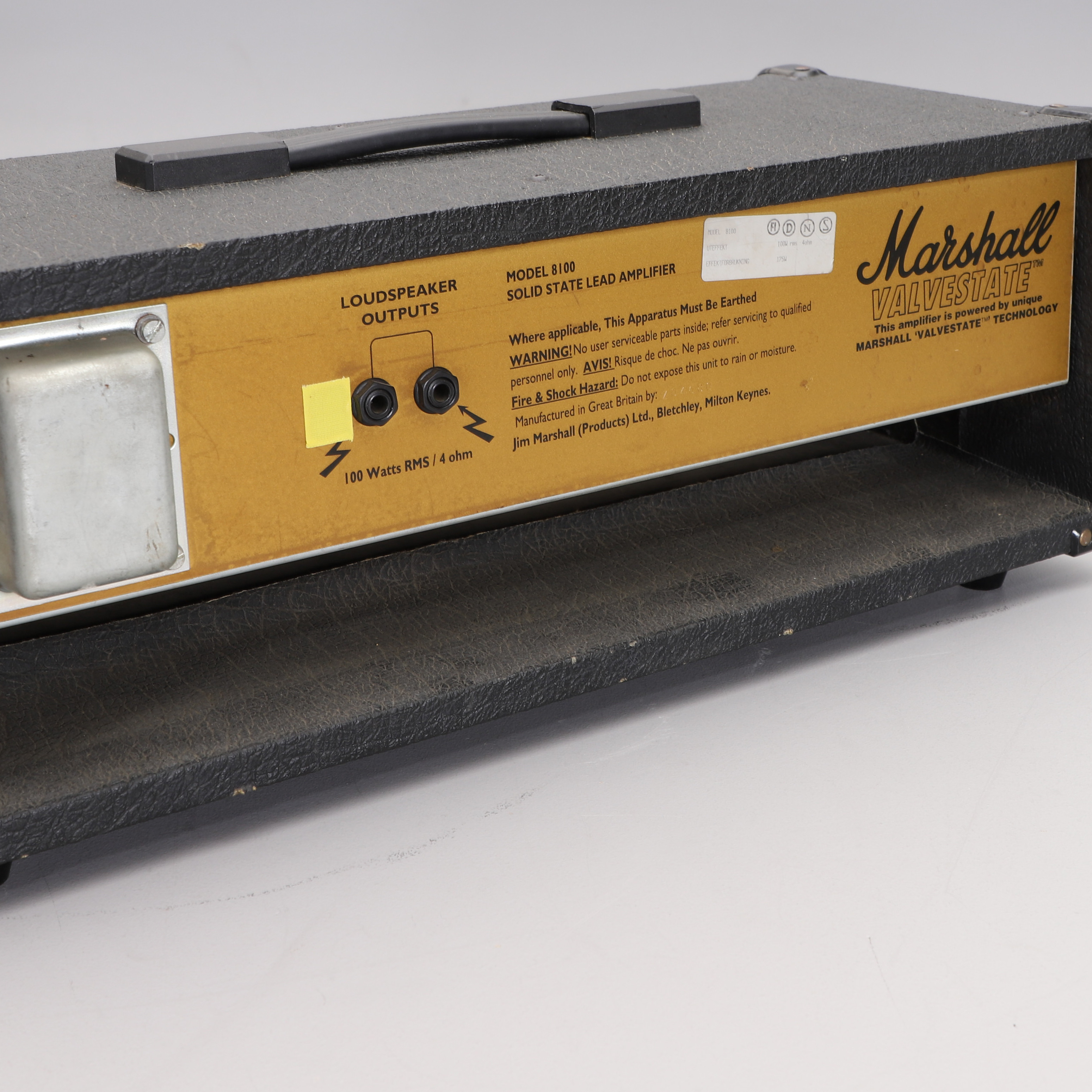 Images for 4618619. GUITAR AMPLIFIER, Marshall Valvestate 100V, Model ...