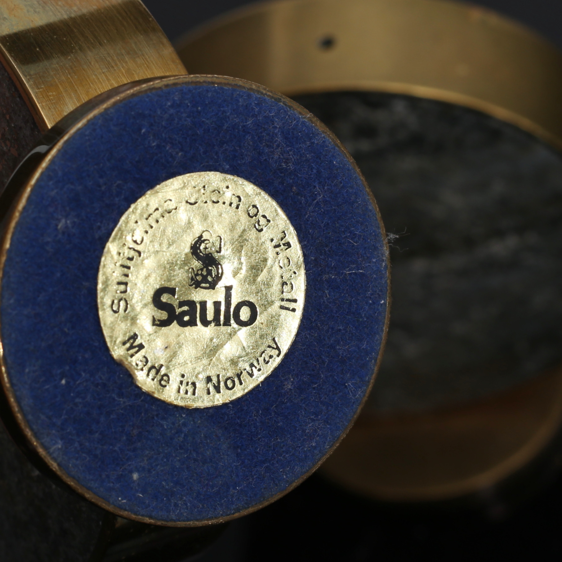 Images for 4620616. A brass/stone salt/pepper strainer, Saulo, Norway ...