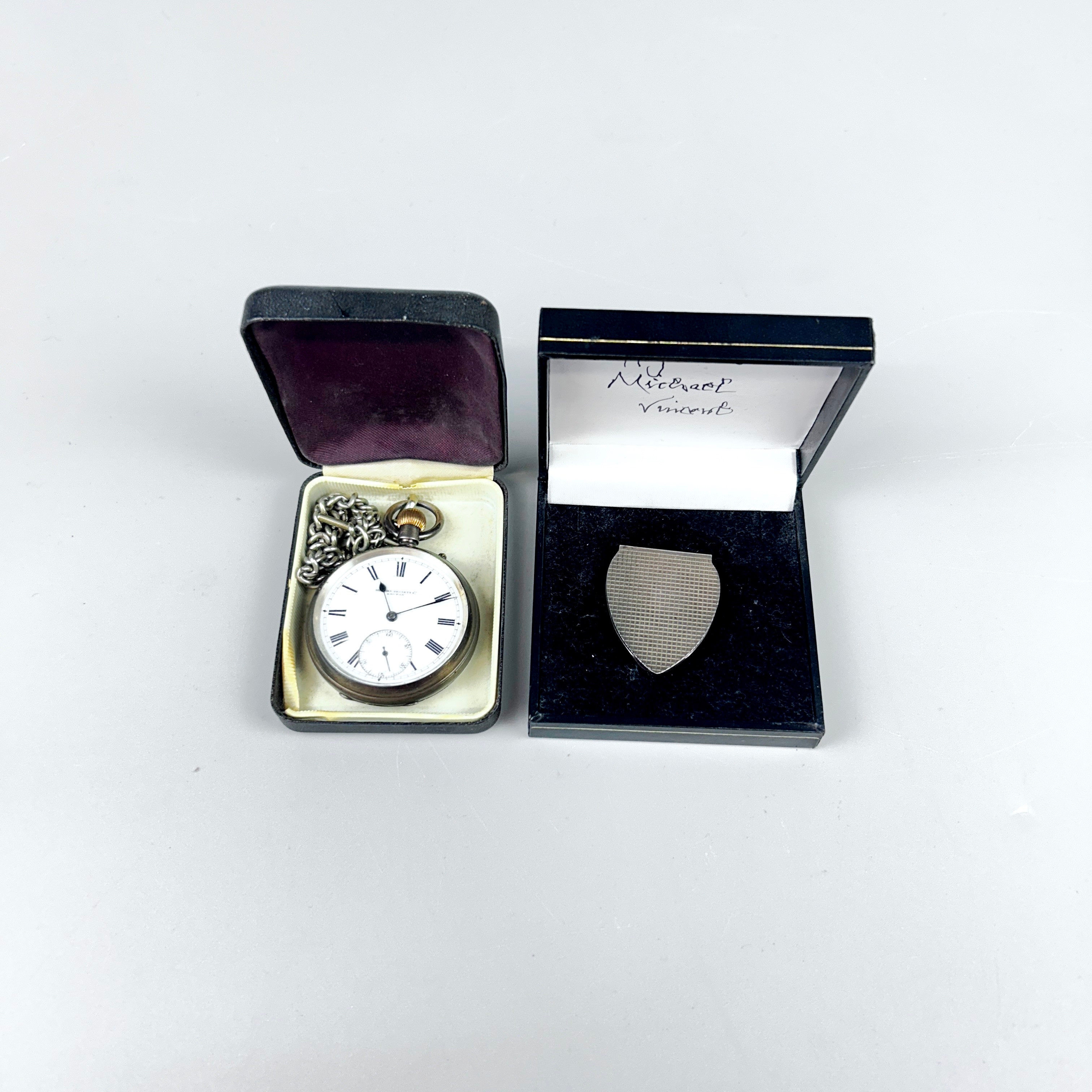 SILVER JOHN BENNETT POCKET WATCH. Clocks & Watches - Pocket & Stop ...