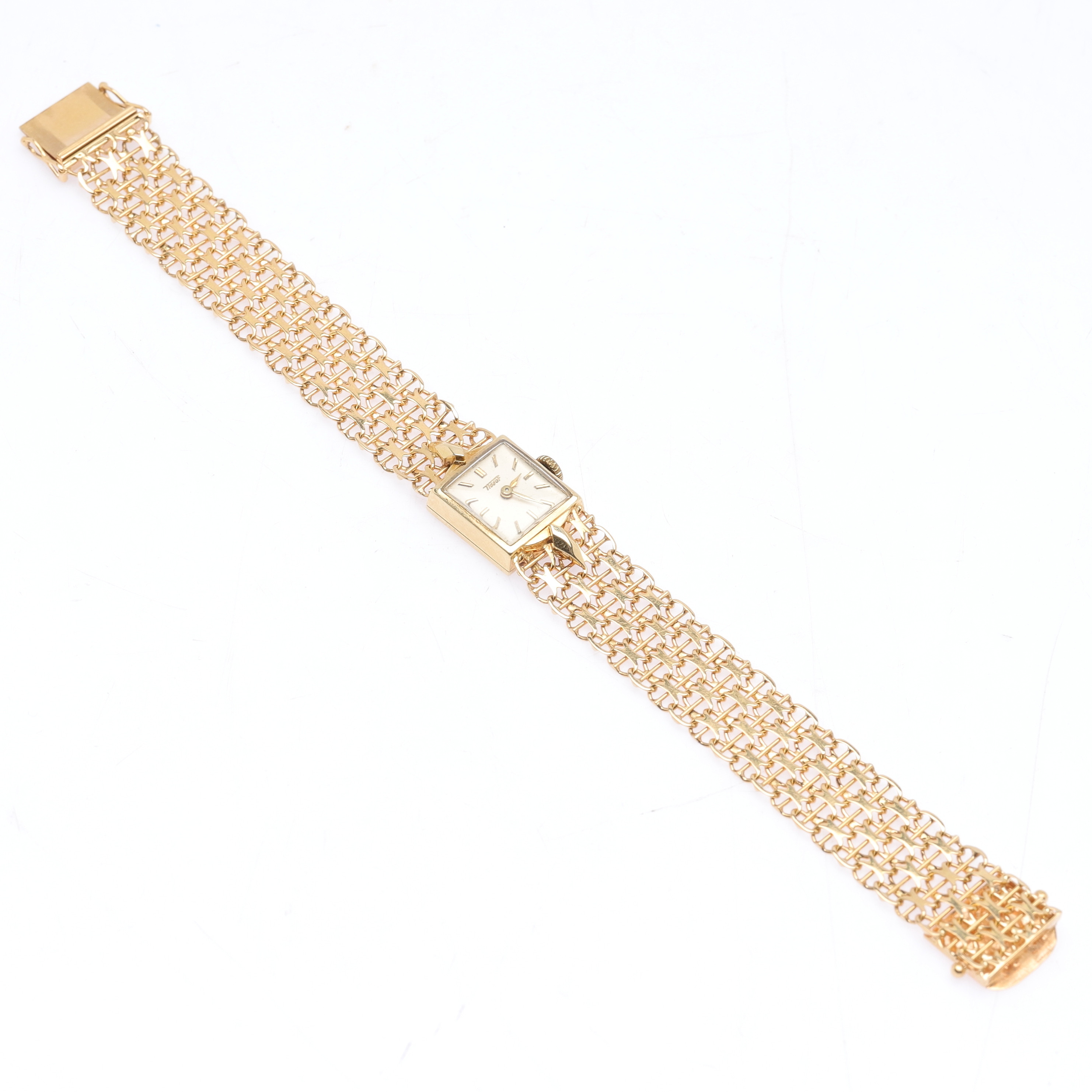 Bilder zu 4629057. ARMBANDUHR MIT X-LINK, 14/18 K Gold, Ädeljewellers AB. Gesamtgewicht 26,85 g ...