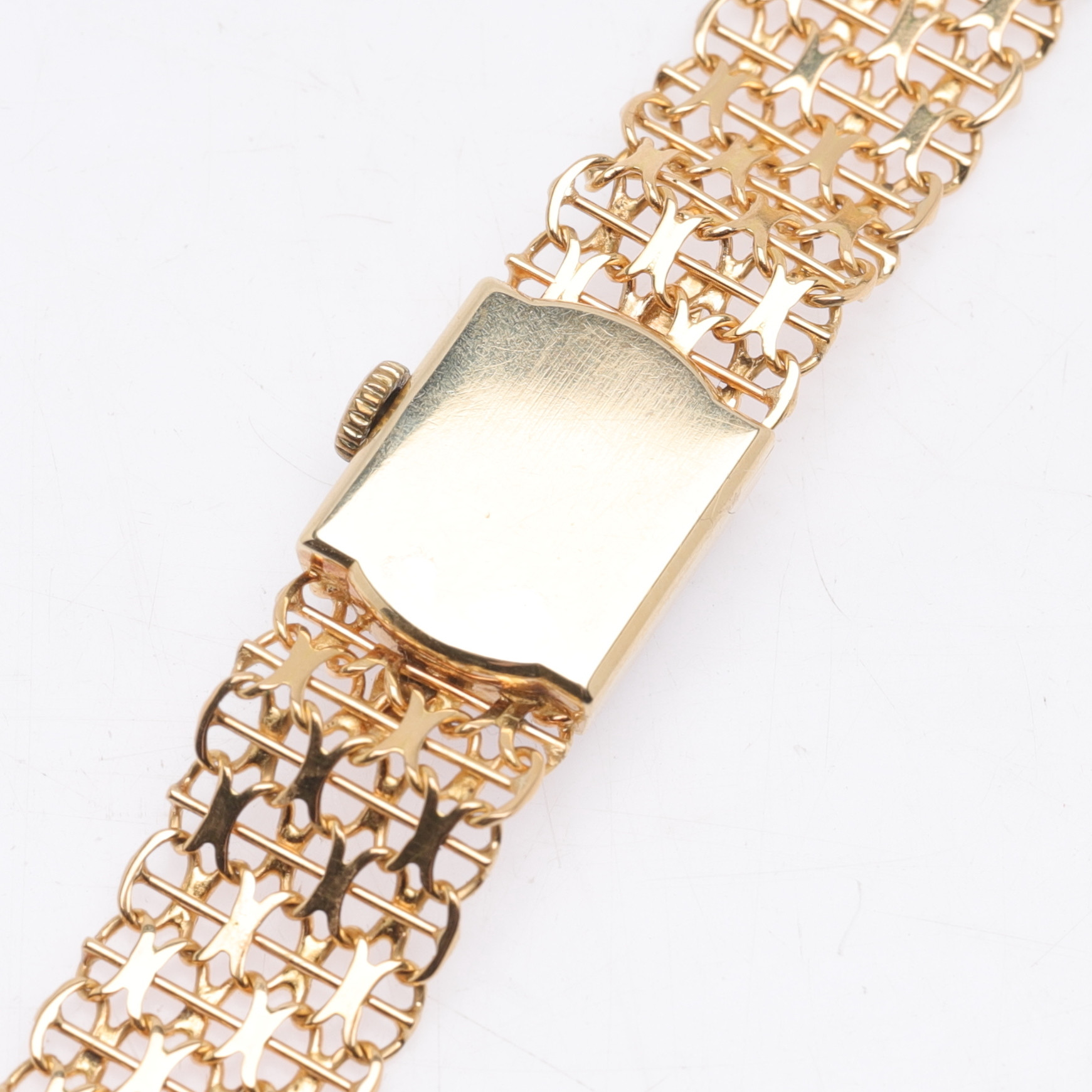 Bilder zu 4629057. ARMBANDUHR MIT X-LINK, 14/18 K Gold, Ädeljewellers AB. Gesamtgewicht 26,85 g ...