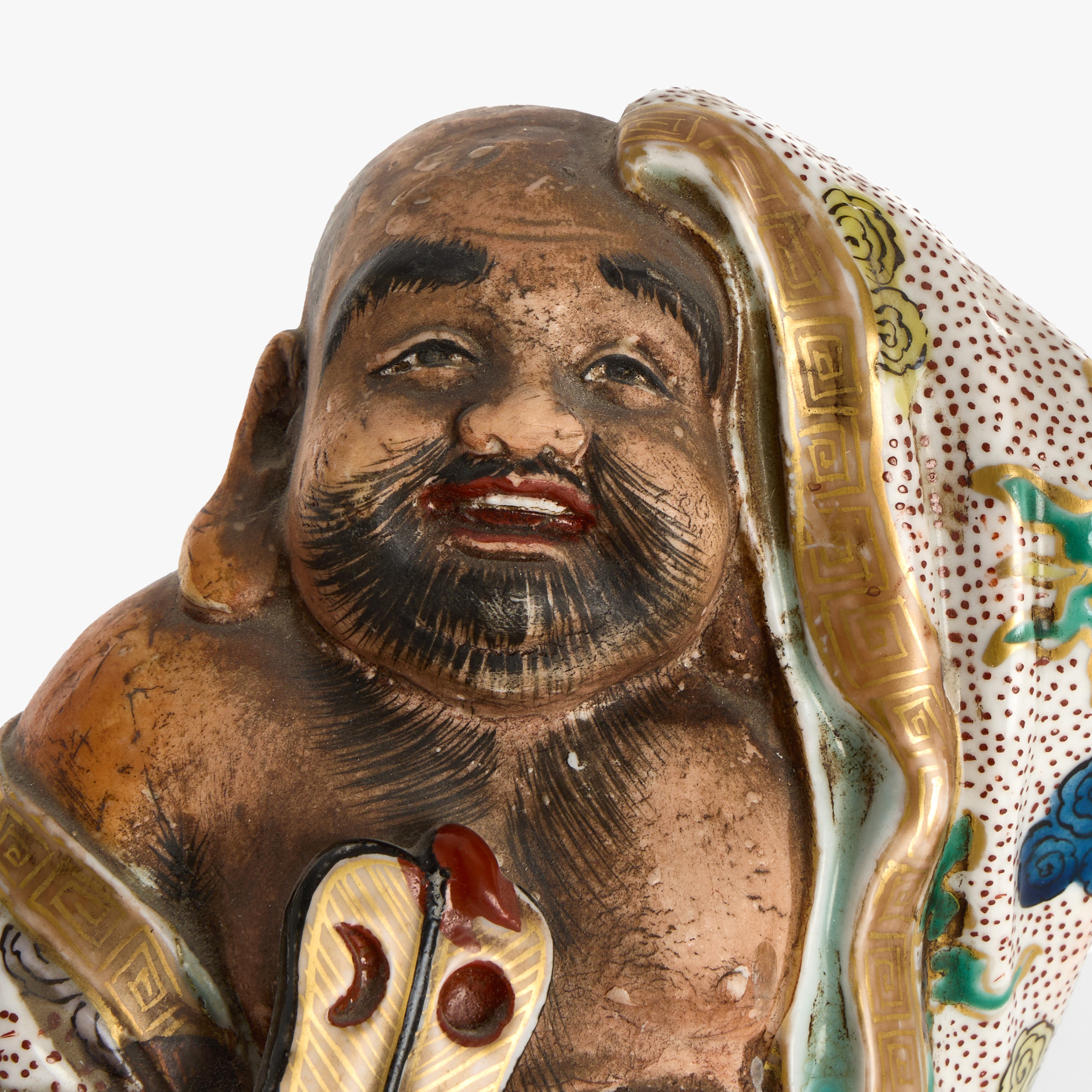 Bilder för 4641131. FIGURIN, porslin, Japan, Kutani, föreställande ...