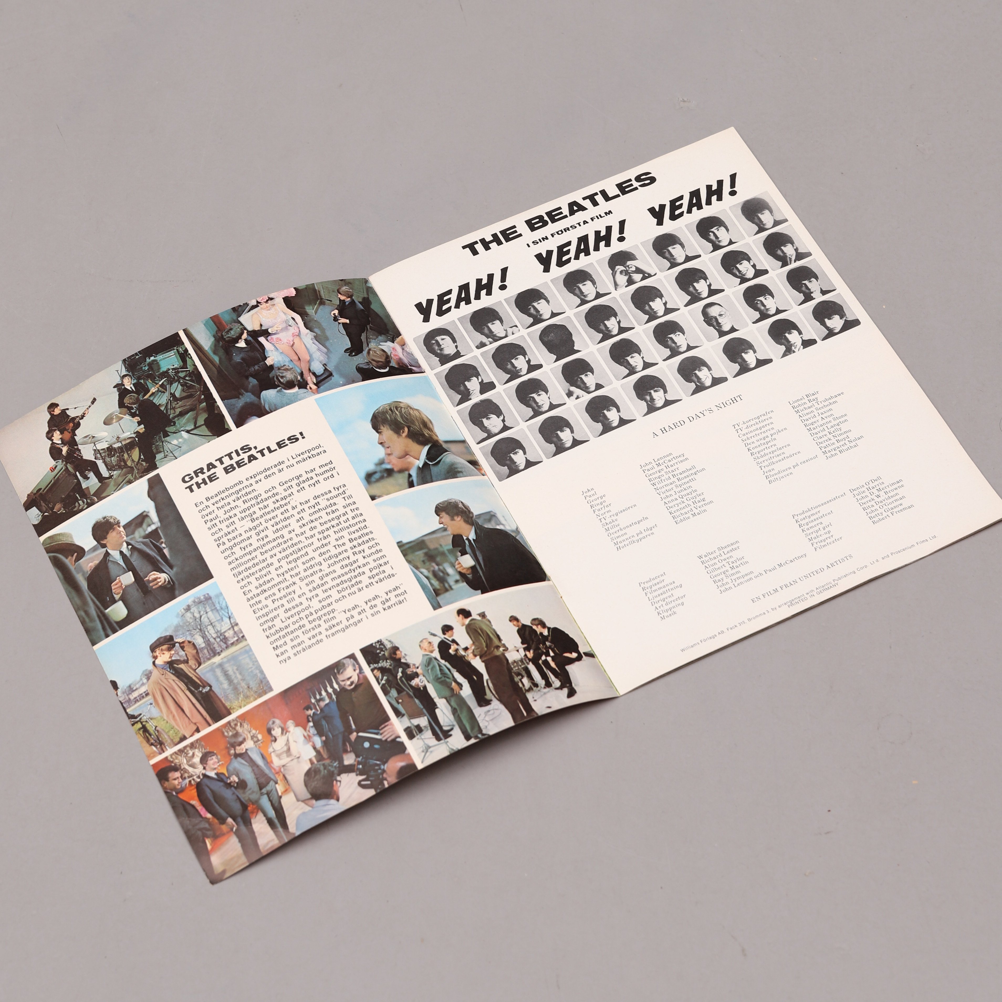 Bilder zu 4651026. THE BEATLES, Souvenirprogramm, die Beatles in ihrem ...