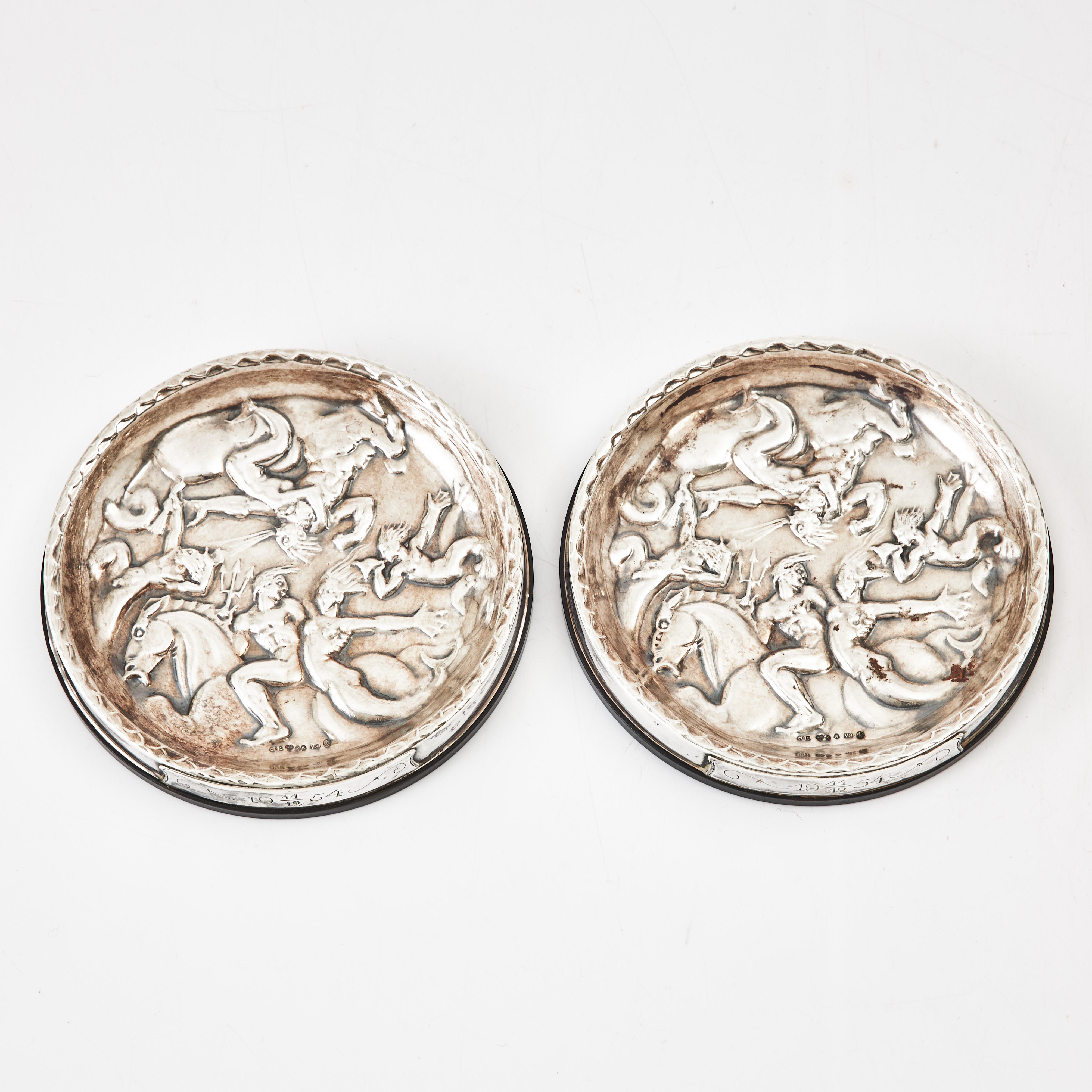 Images for 4651558. KARL HULTSTRÖM. After, coasters/ashtrays, 2 pcs ...