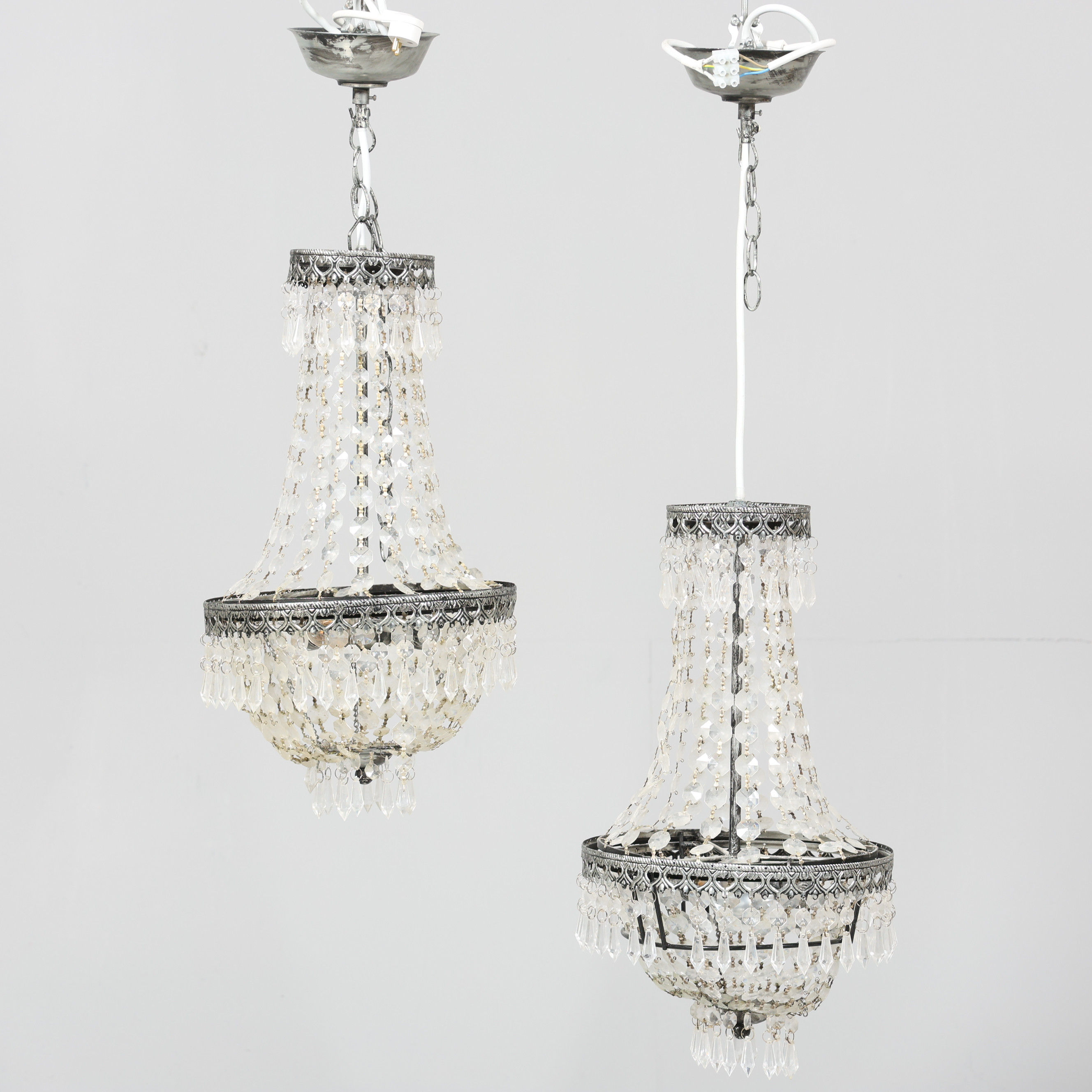 Bilder för 4661720. LJUSKRONOR, 1 par, gustaviansk stil. - Auctionet