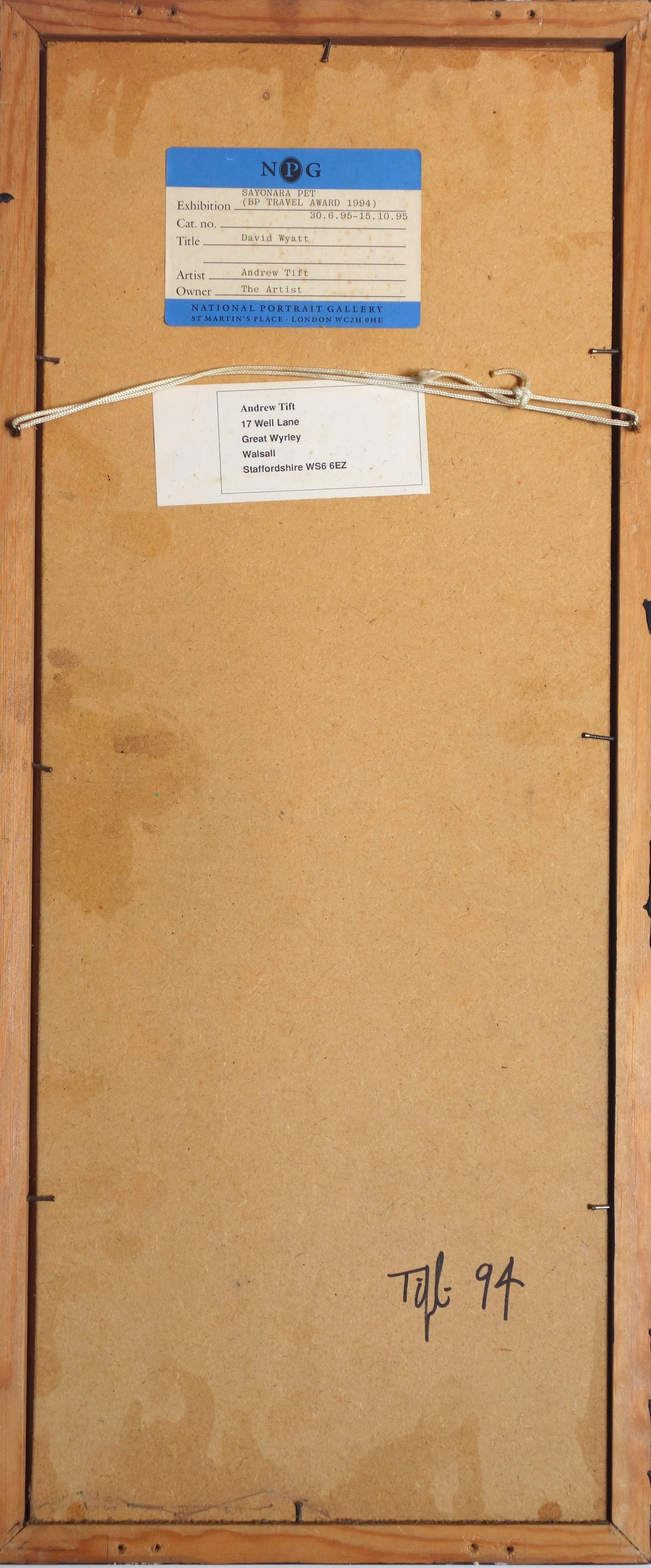 Bilder zu 4664926. ANDREW TIFT. ANDREW TIFT (BRITISCH, GEB. 1968 ...