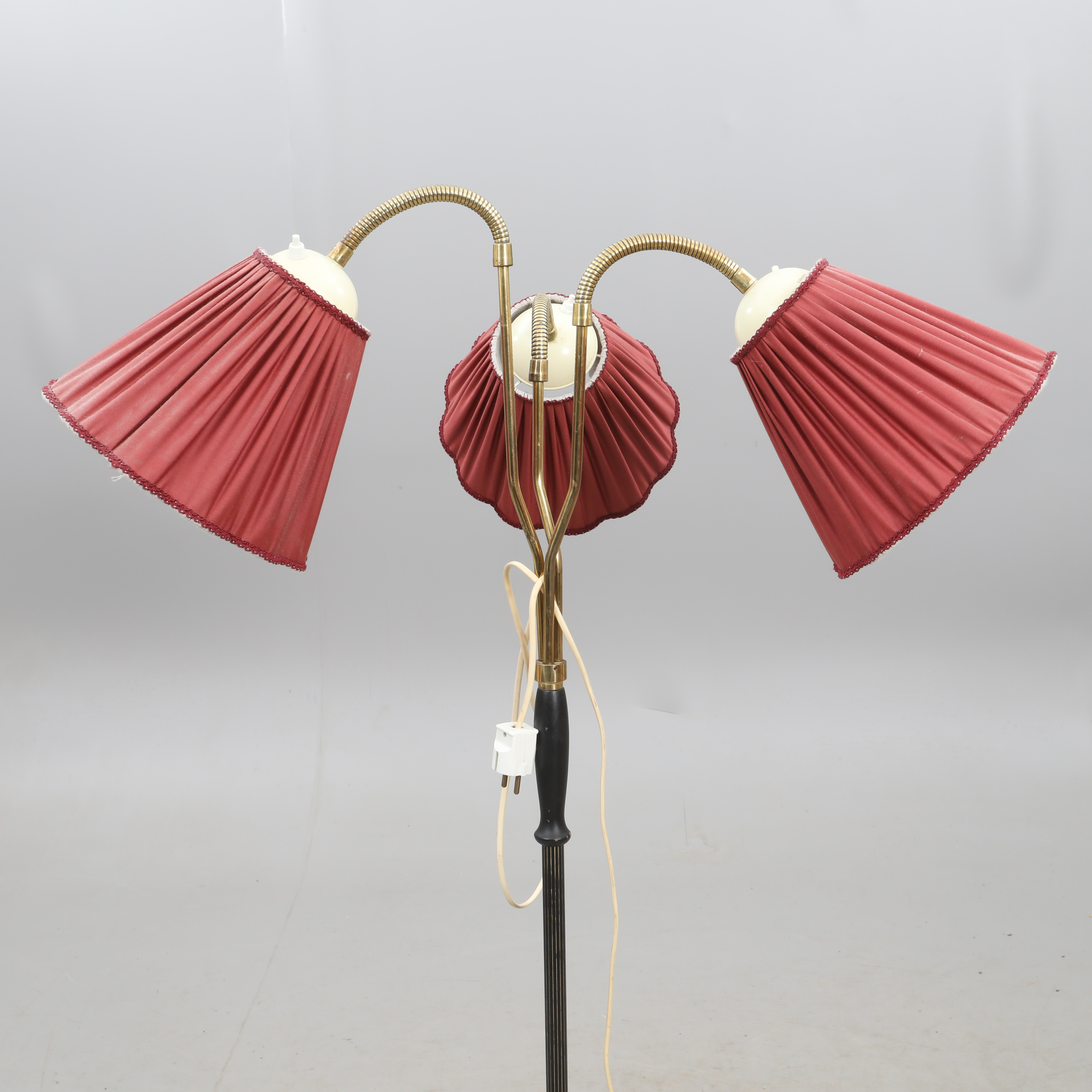 A brass floor lamp, mid 20th century. Lighting & Lamps - Floor lights ...
