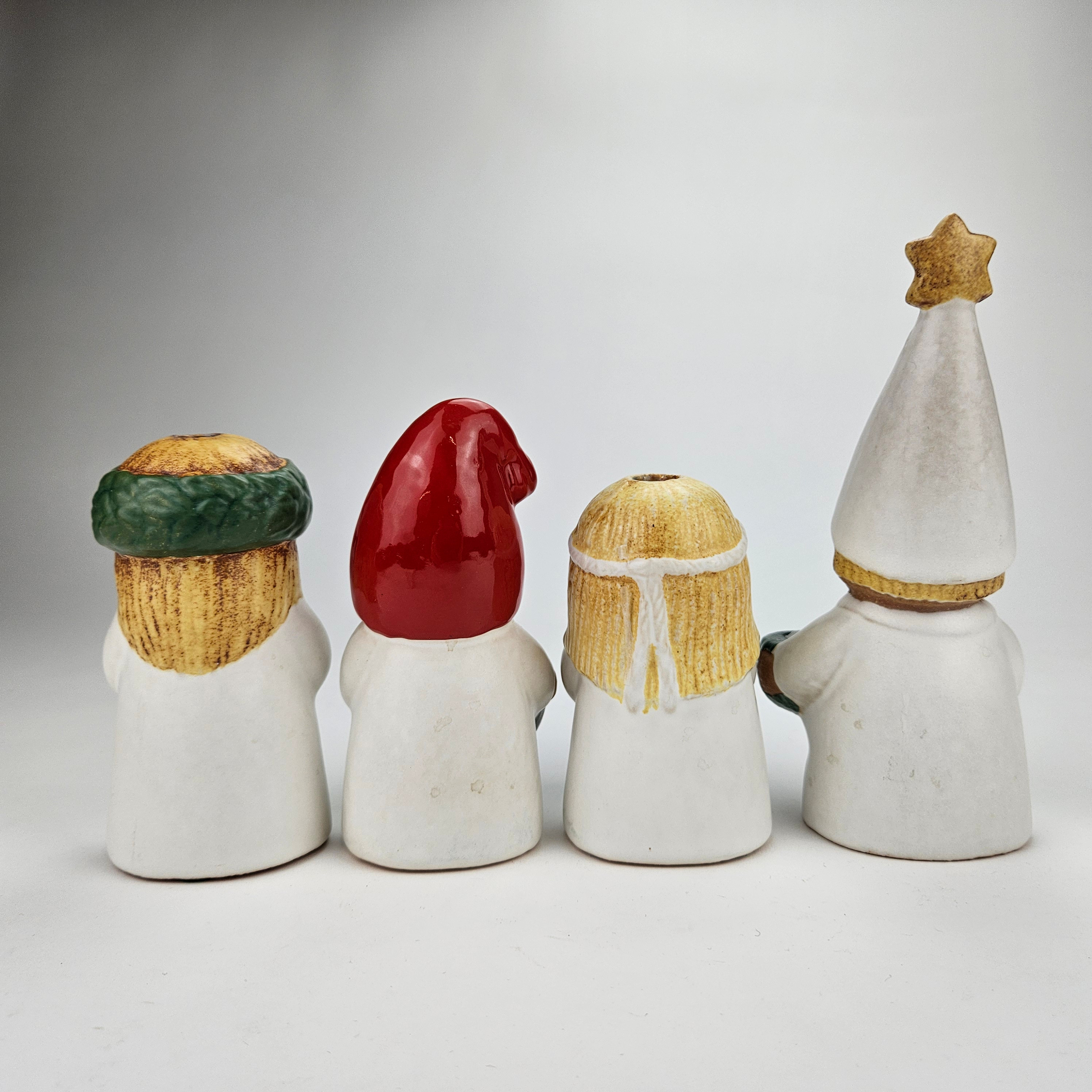 Bilder för 4673062. LISA LARSON. Luciatåg, 4 delar, "Advent", Rörstrand ...