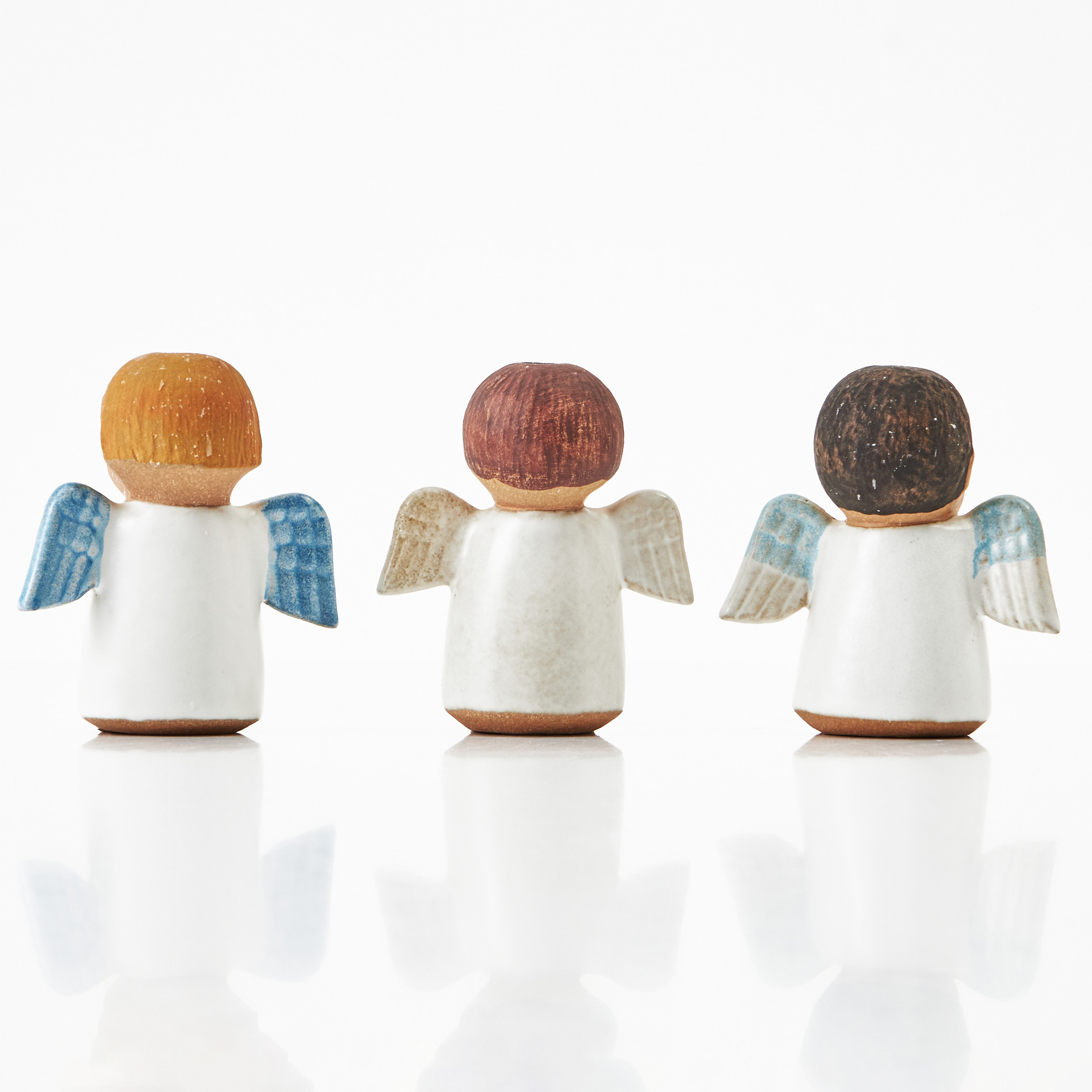 Images for 4673933. LISA LARSON. angels in the form of candlesticks, 3 ...