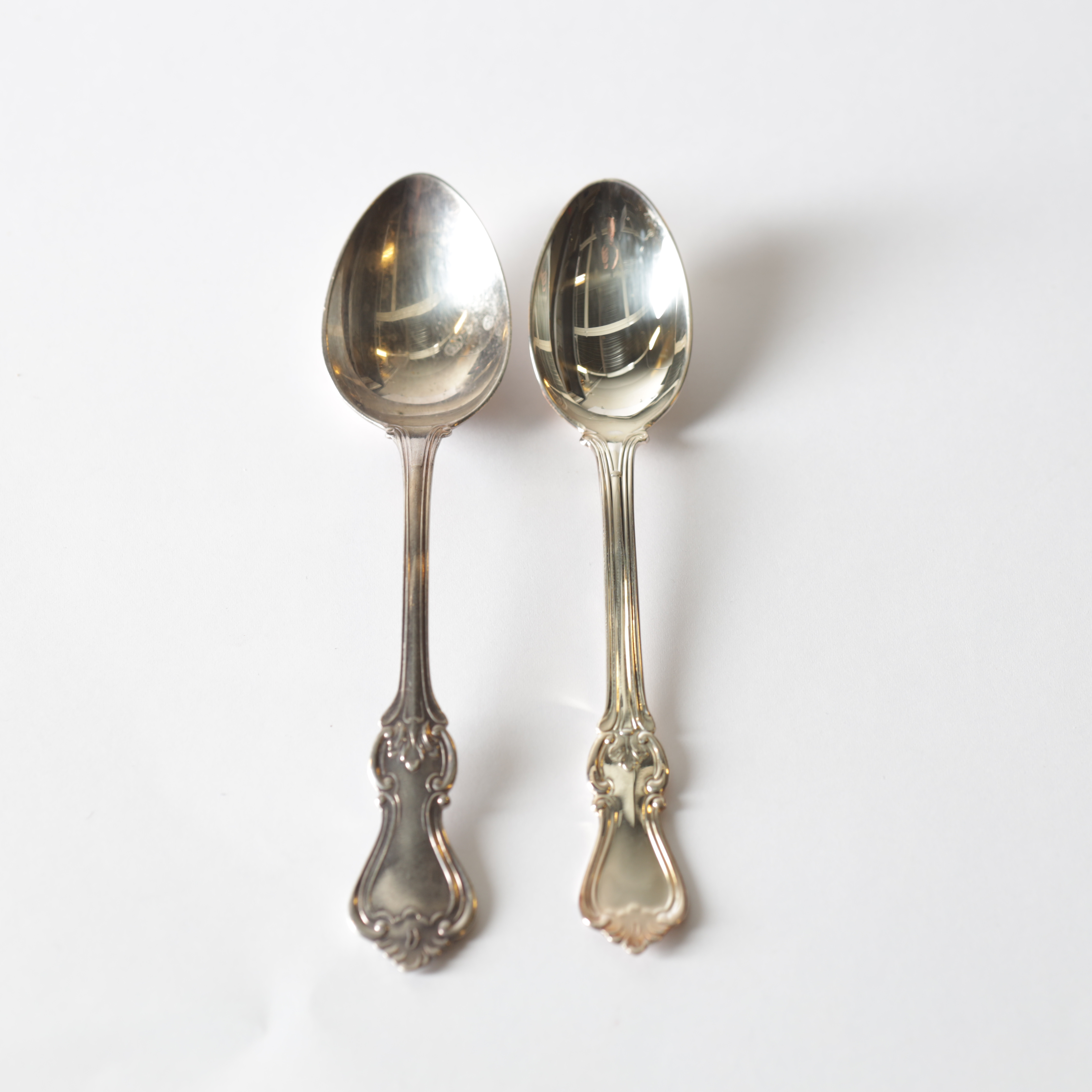 Images for 4676436. TEASPOONS, 11 pcs. A silver, model “Olga”, GAB and ...