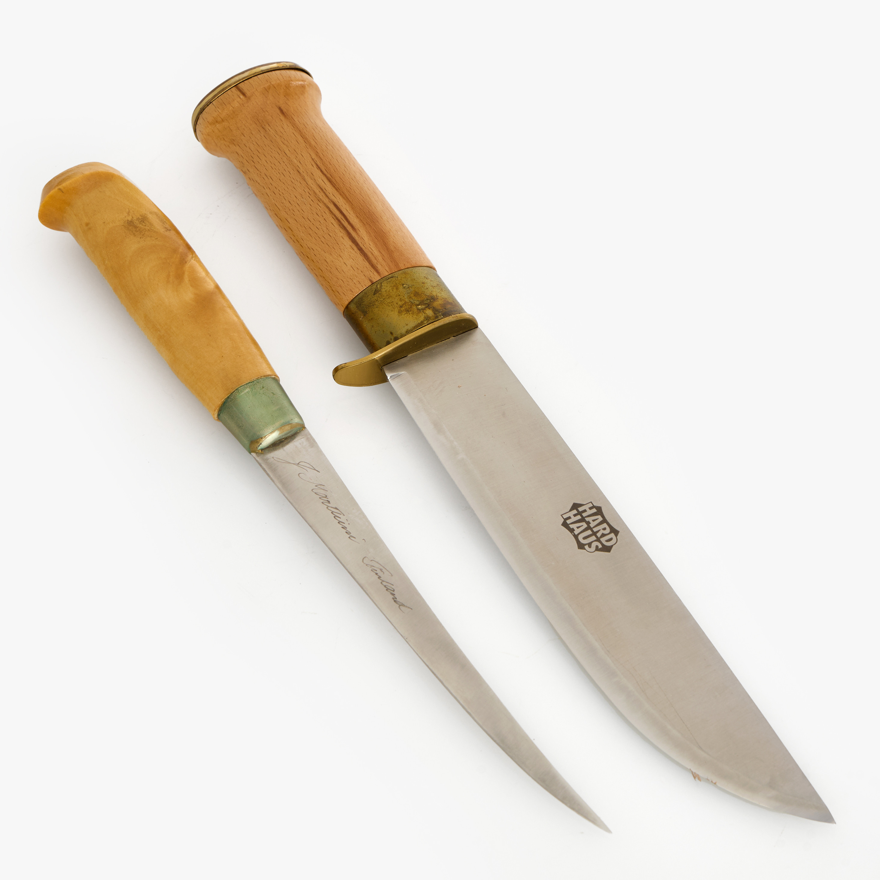 Images for 4677877. KNIVES, 2 pcs, Marttini fishing knives with pine ...