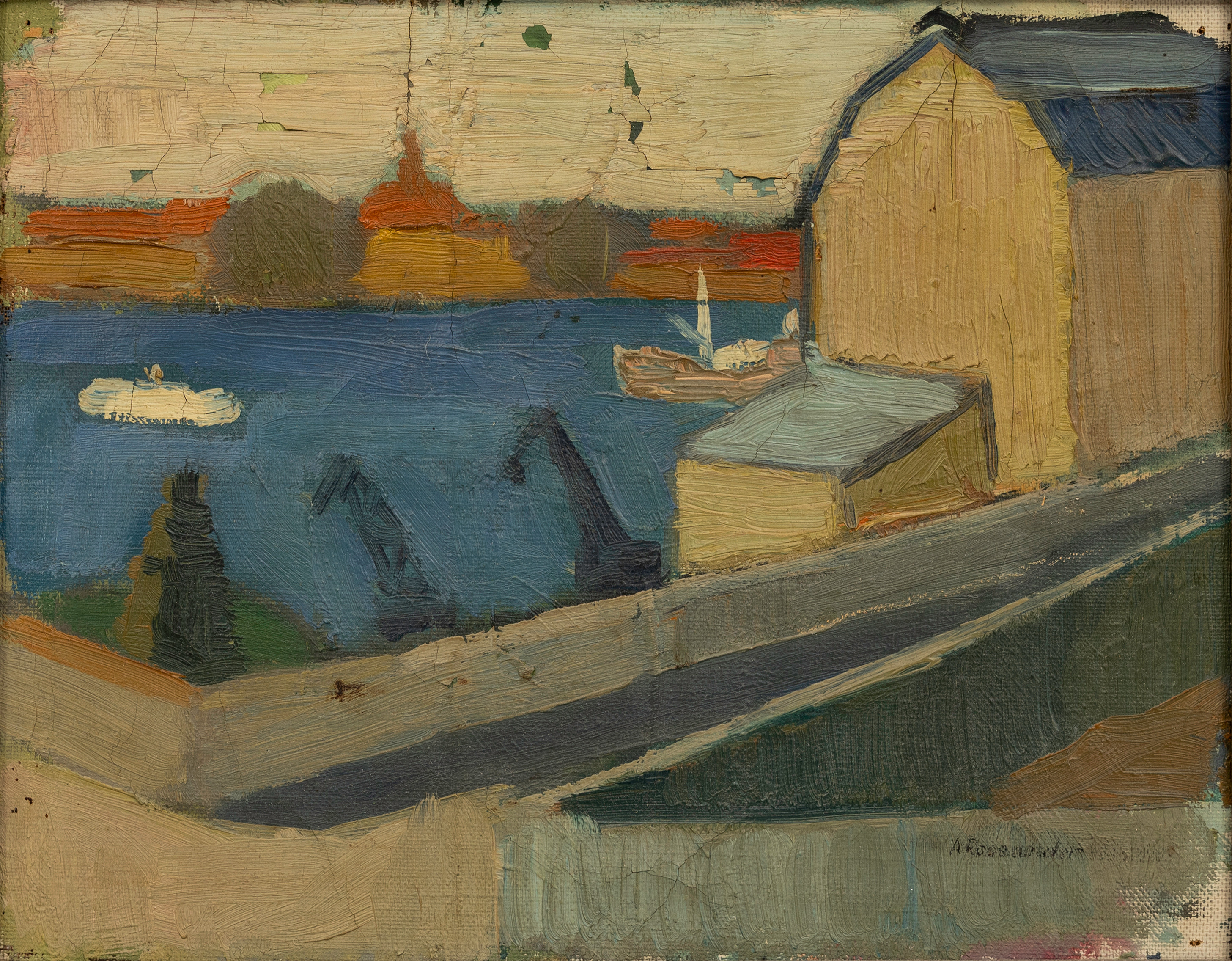 Images for 4681415. ARMAND ROSSANDER. Stadsgårdskajen, Södermalm ...