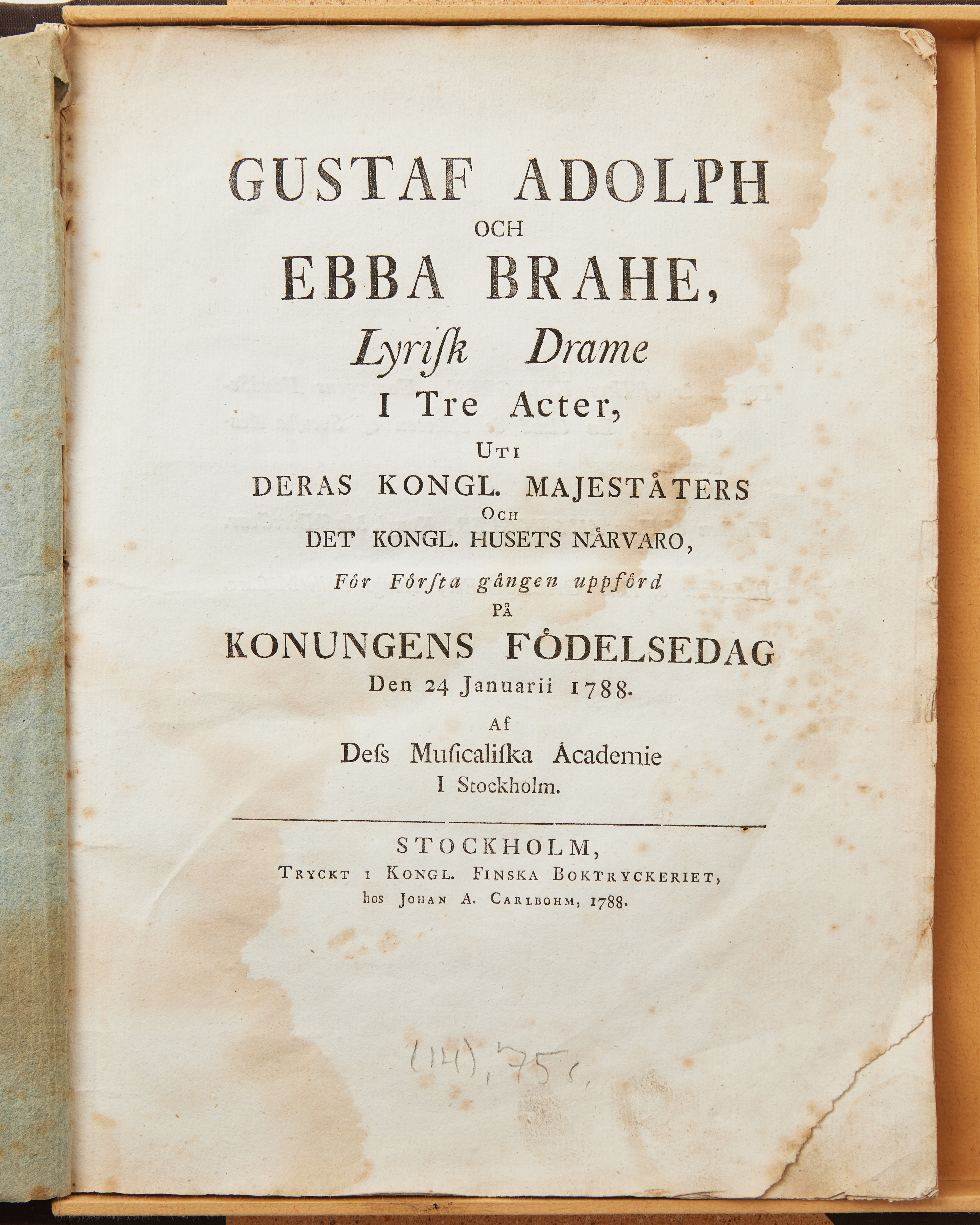 Images for 4684188. KELLGREN AND GUSTAV III IN COLLABORATION ON THE ...