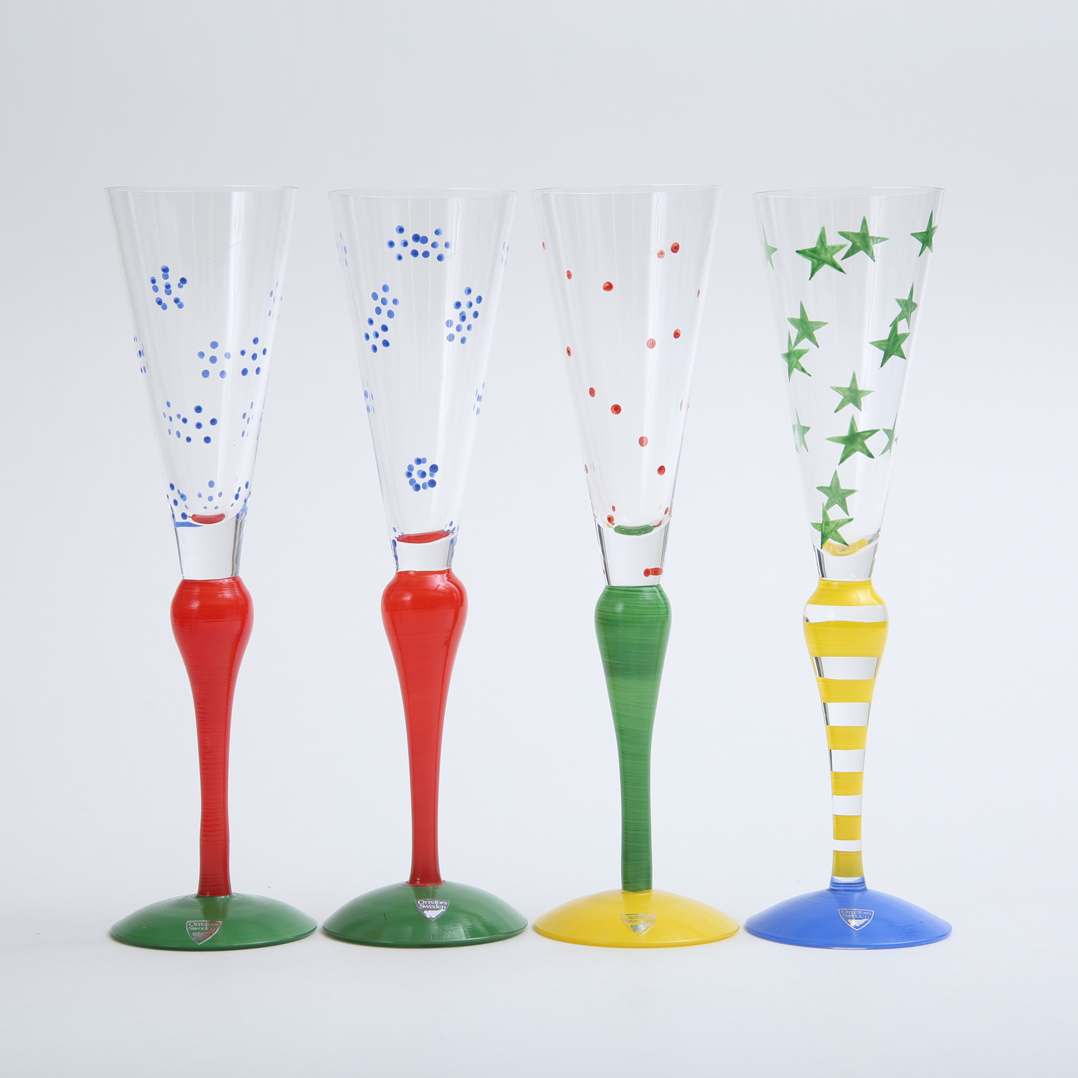 Images for 4685987. ANNE NILSSON. “Clown”, champagne straws and ...