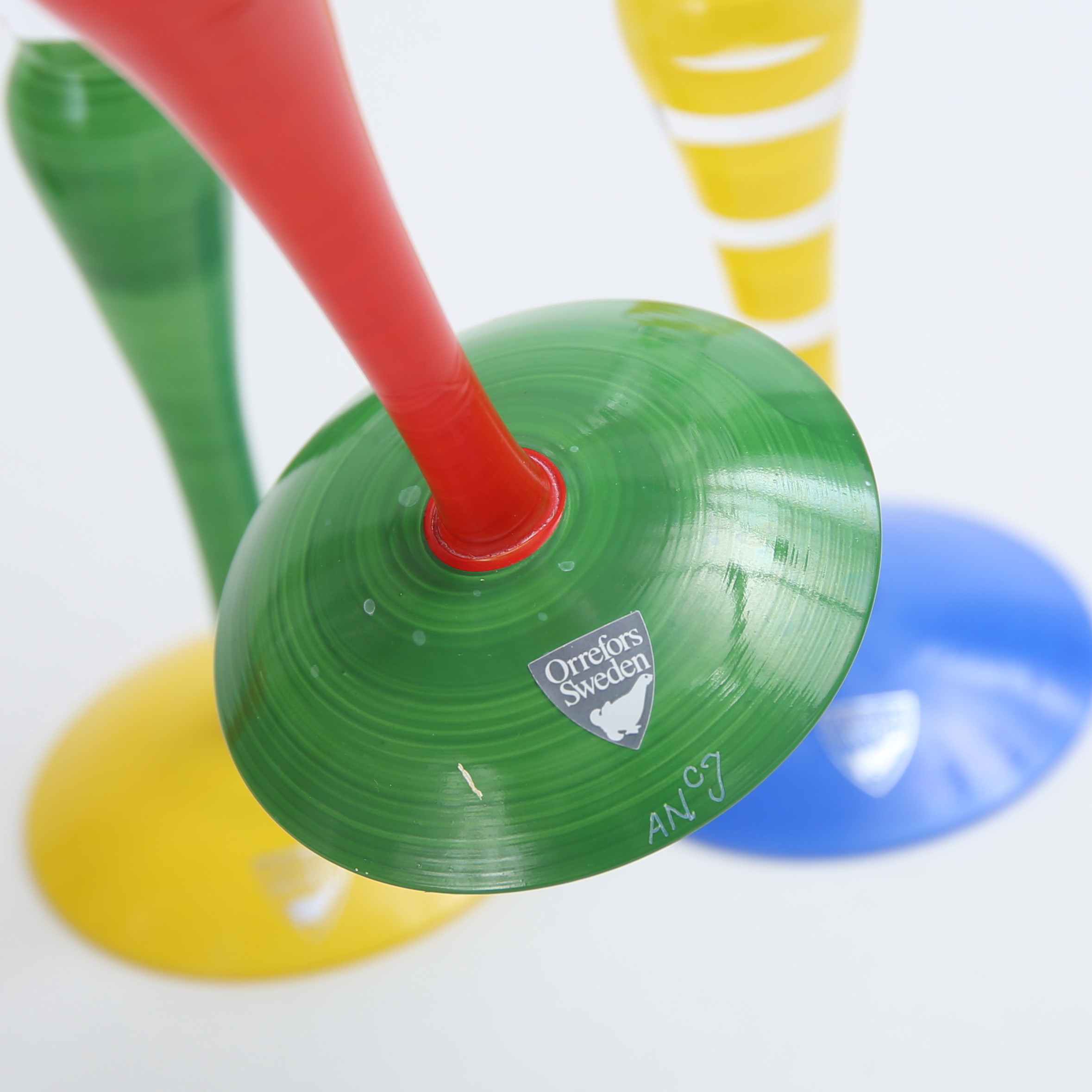 Images for 4685987. ANNE NILSSON. “Clown”, champagne straws and ...