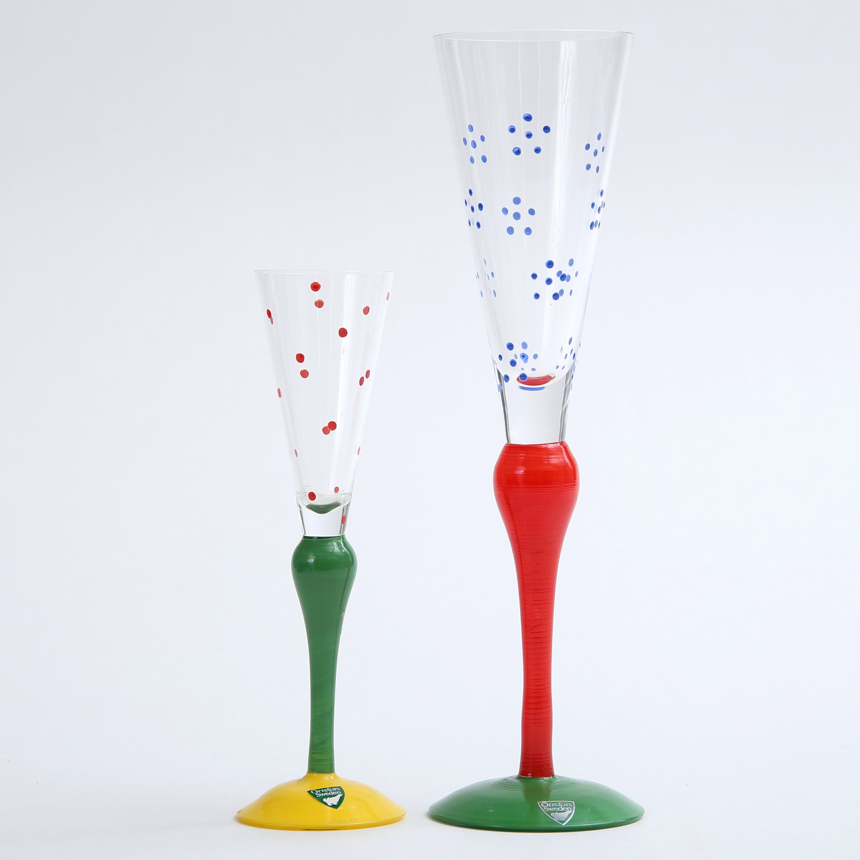 Images for 4685987. ANNE NILSSON. “Clown”, champagne straws and ...