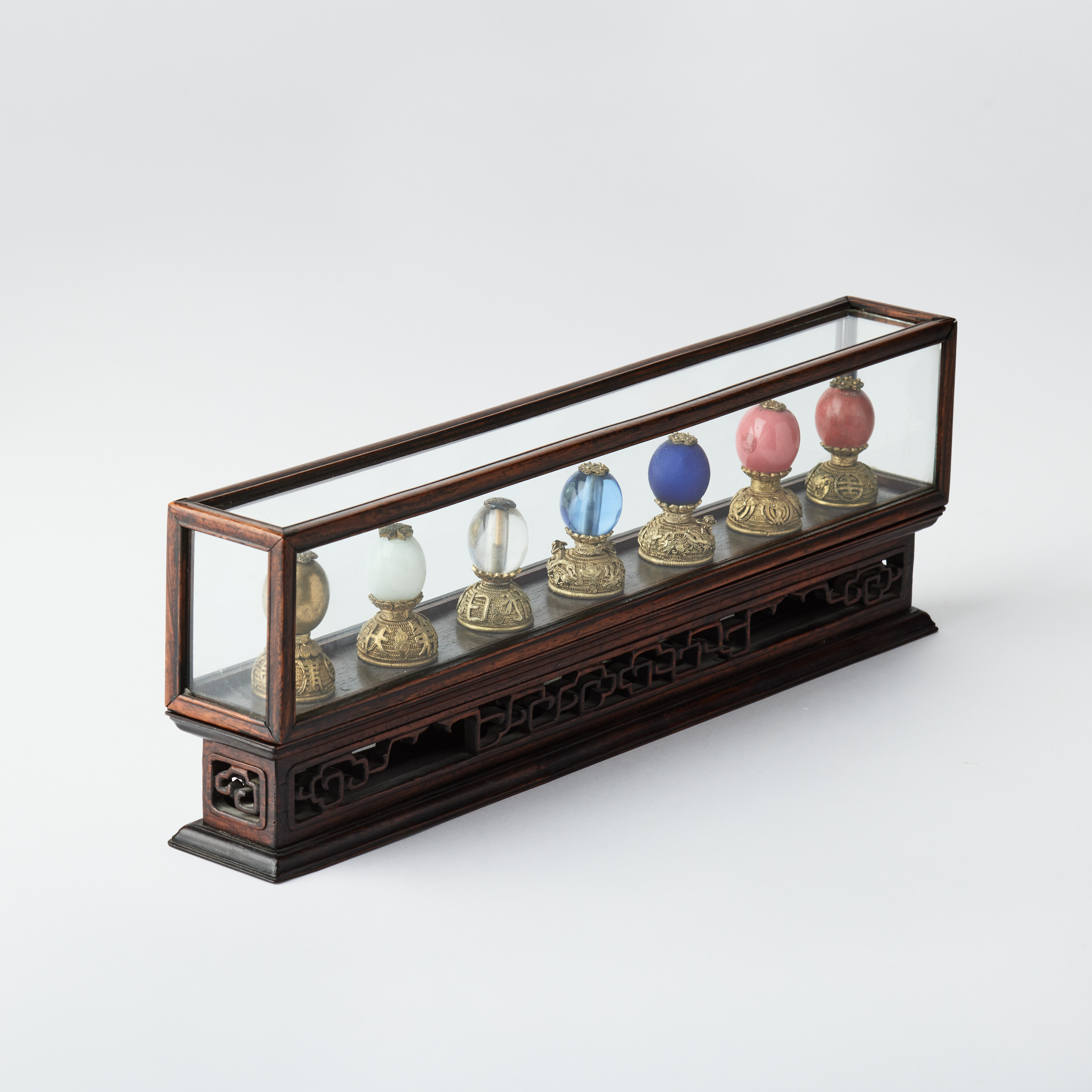 Images for 4690285. A Group of Seven Chinese Mandarin Hat Buttons ...
