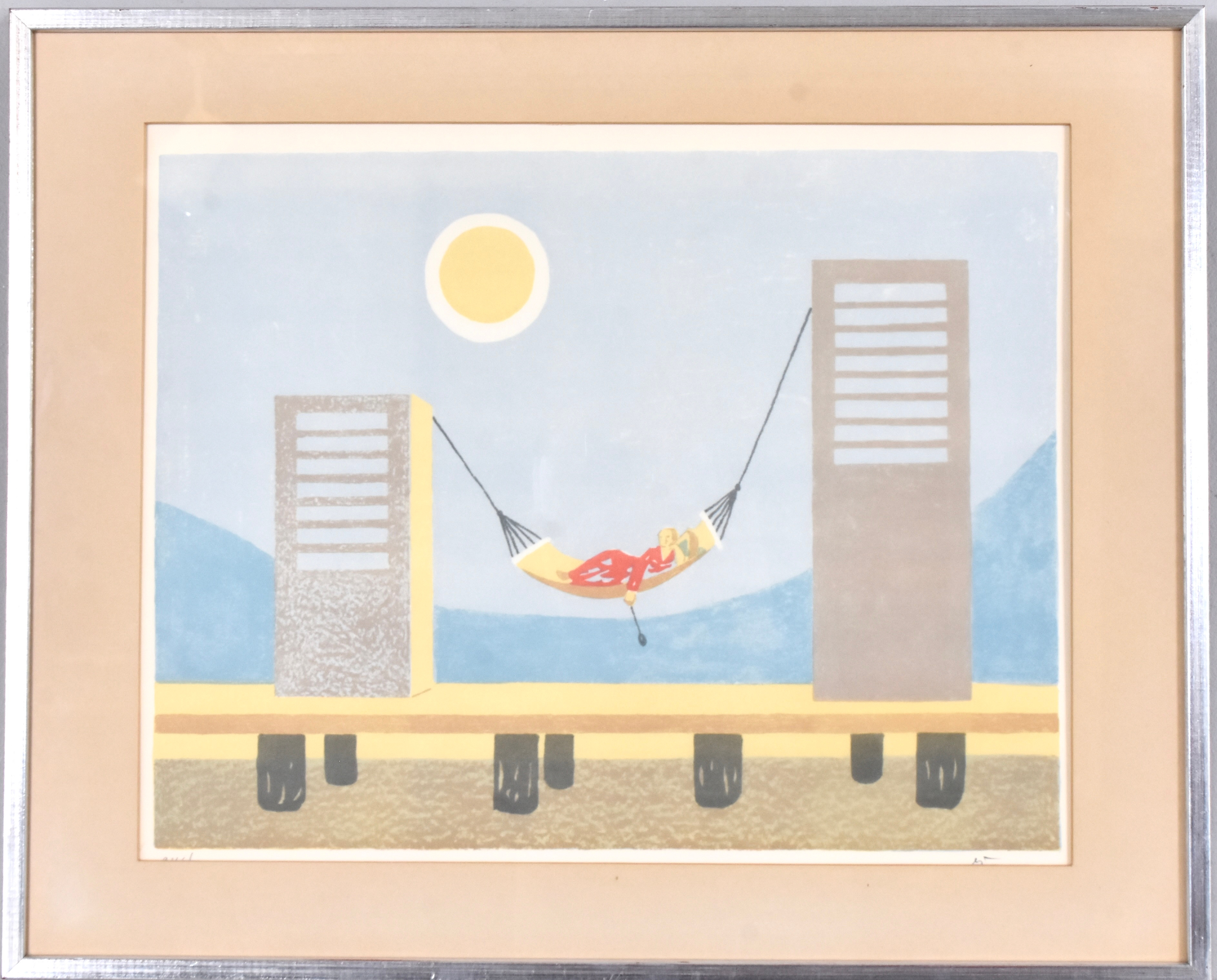 STELLAN MÖRNER. Color lithography. Art - Engravings & Prints - Auctionet