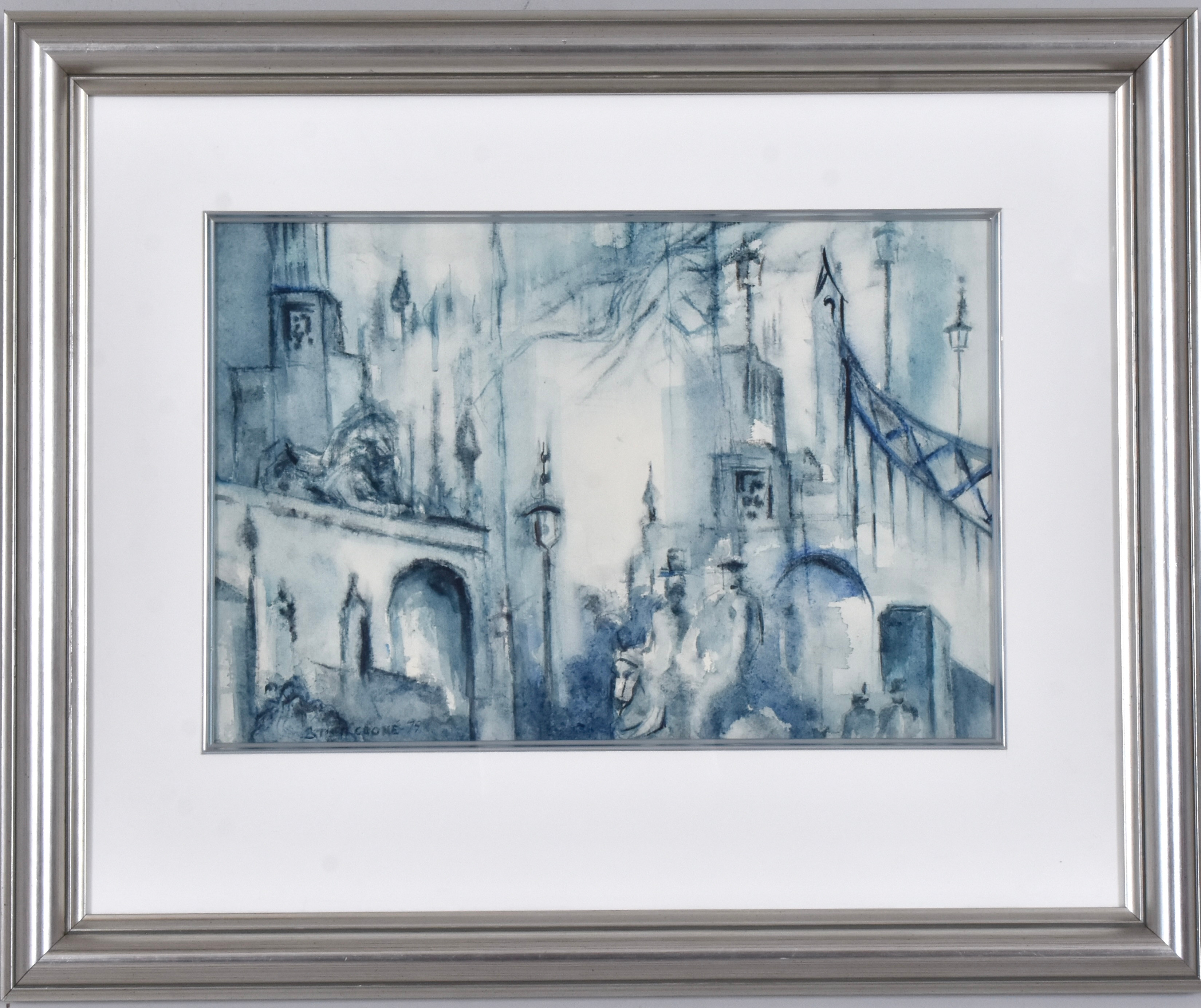 STINA CRONÉ. Watercolor. Art - Paintings - Auctionet