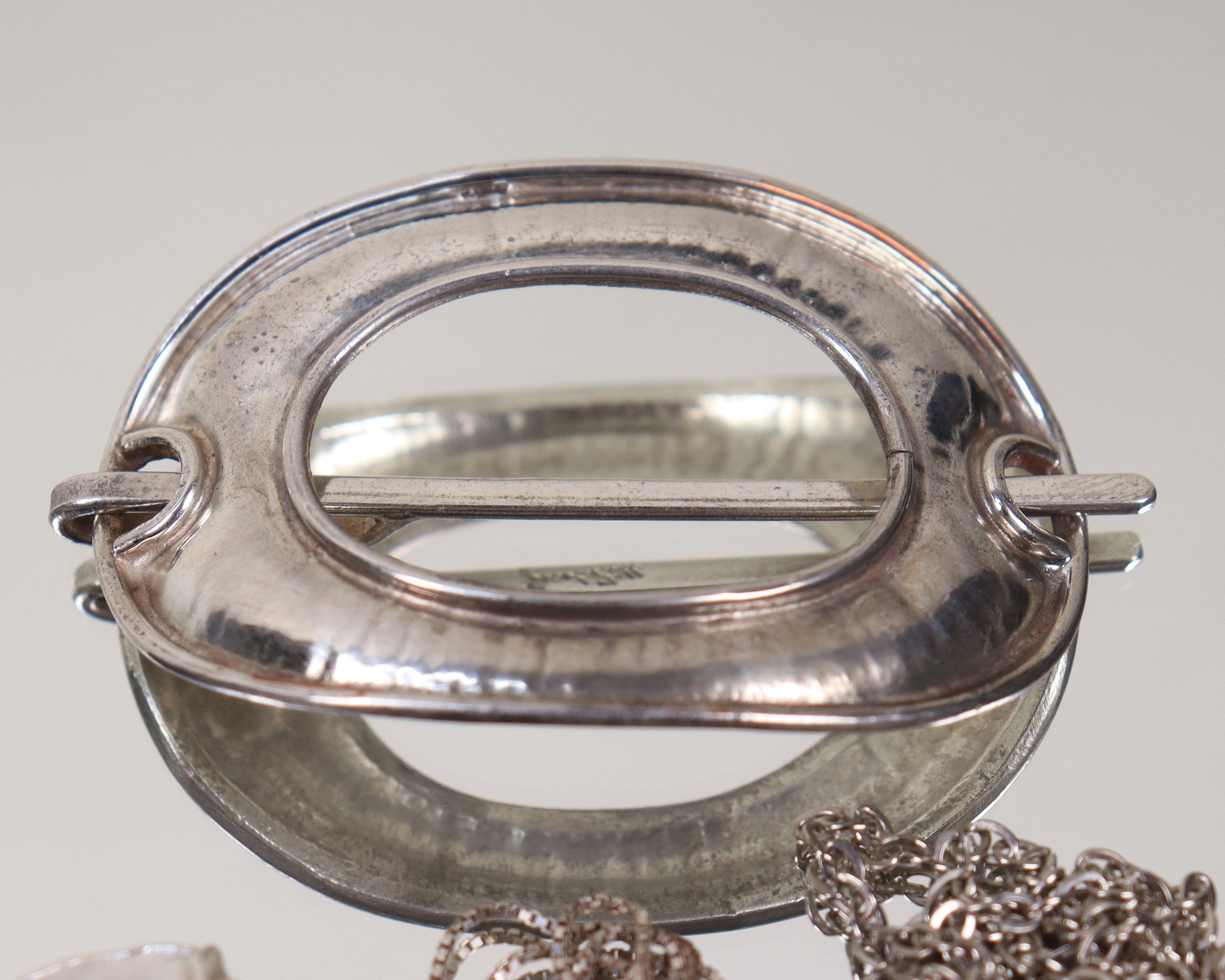 Bilder för 4696563. SMYCKEN, brosch av Andreas Daub, Pforzheim silver ...