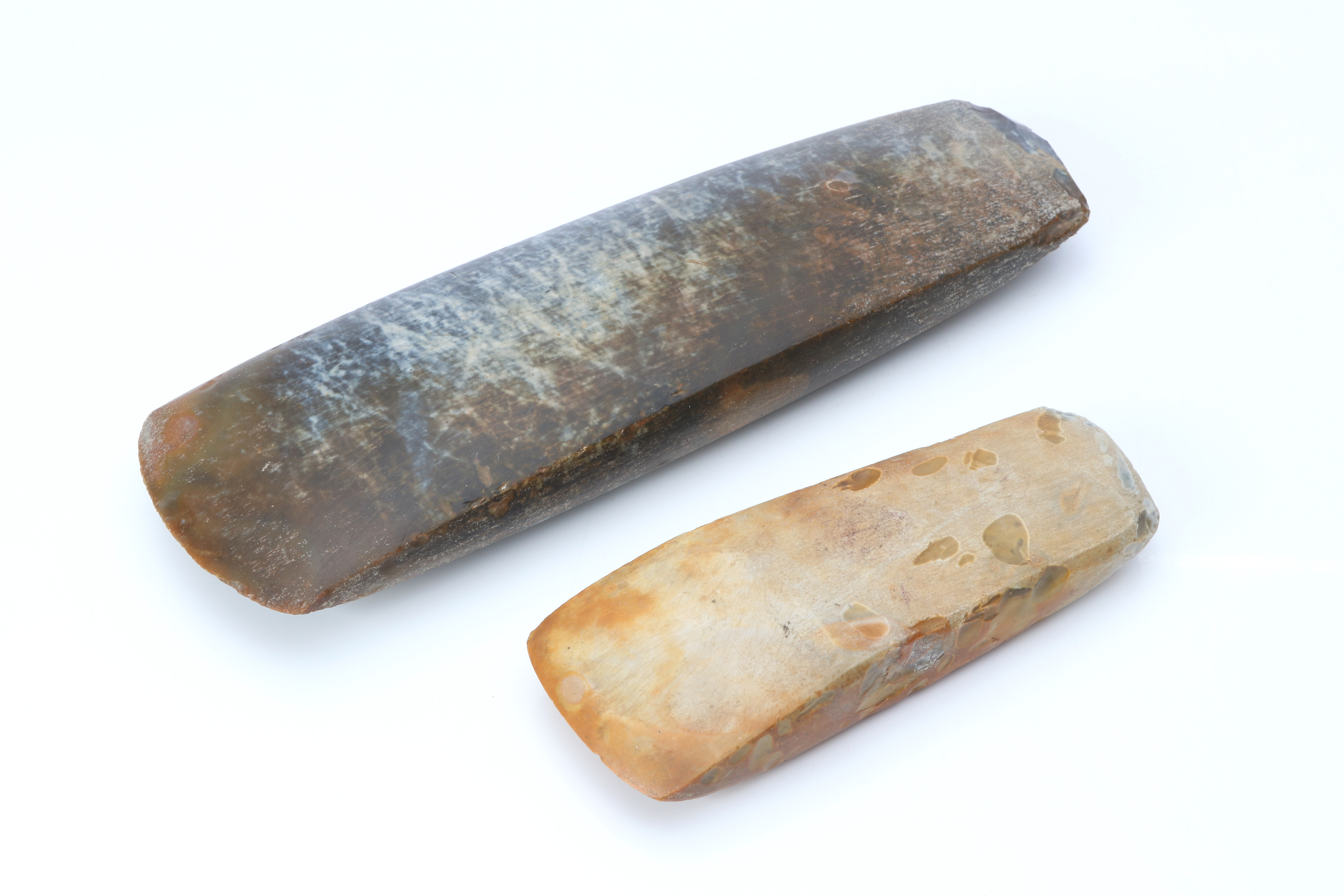 Images for 4700049. STONE AXES, TWO PCS. Machined and ground flint ...