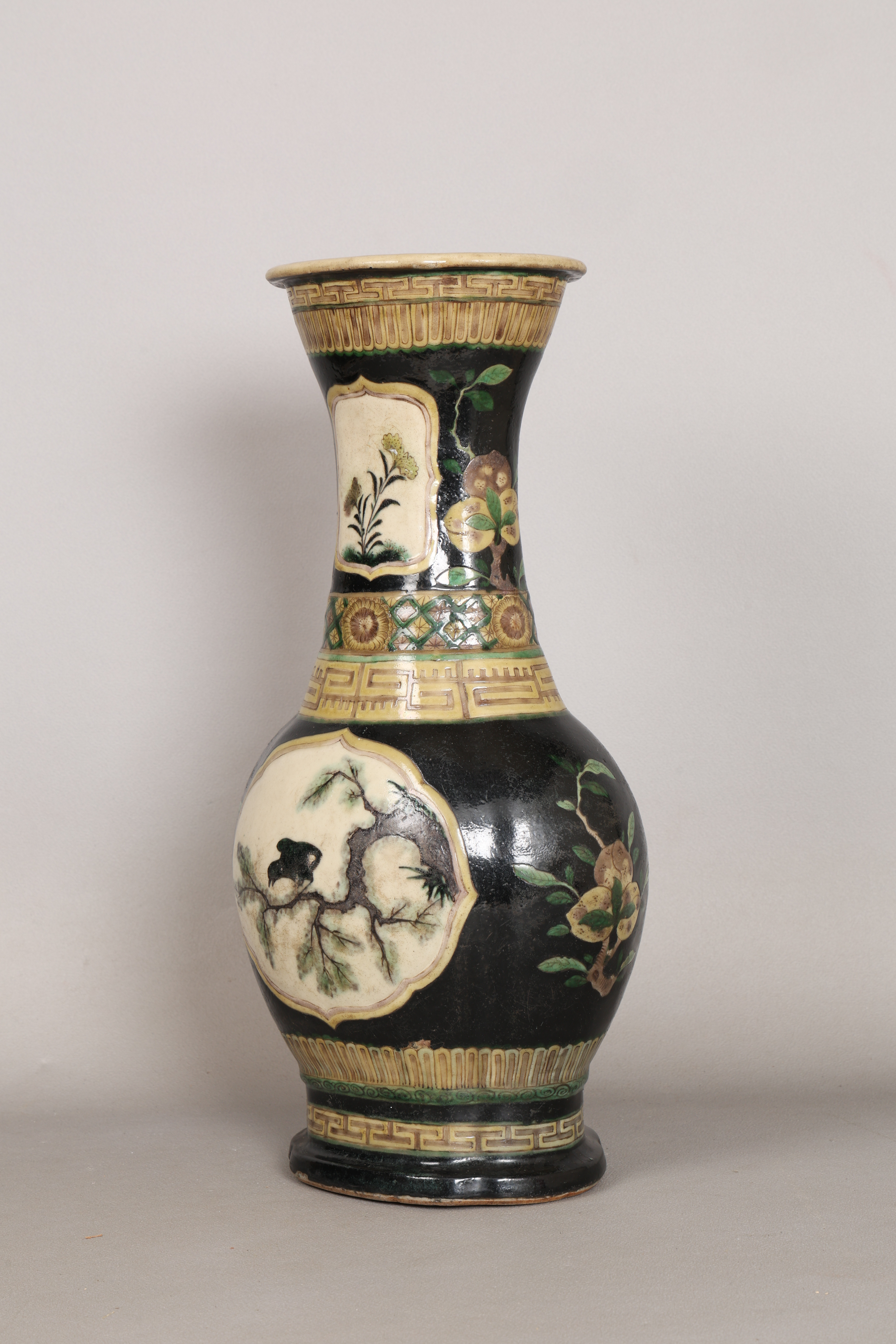 Images for 4701281. A CHINESE SHIWAN WARE POTTERY VASE, QING DYNASTY ...