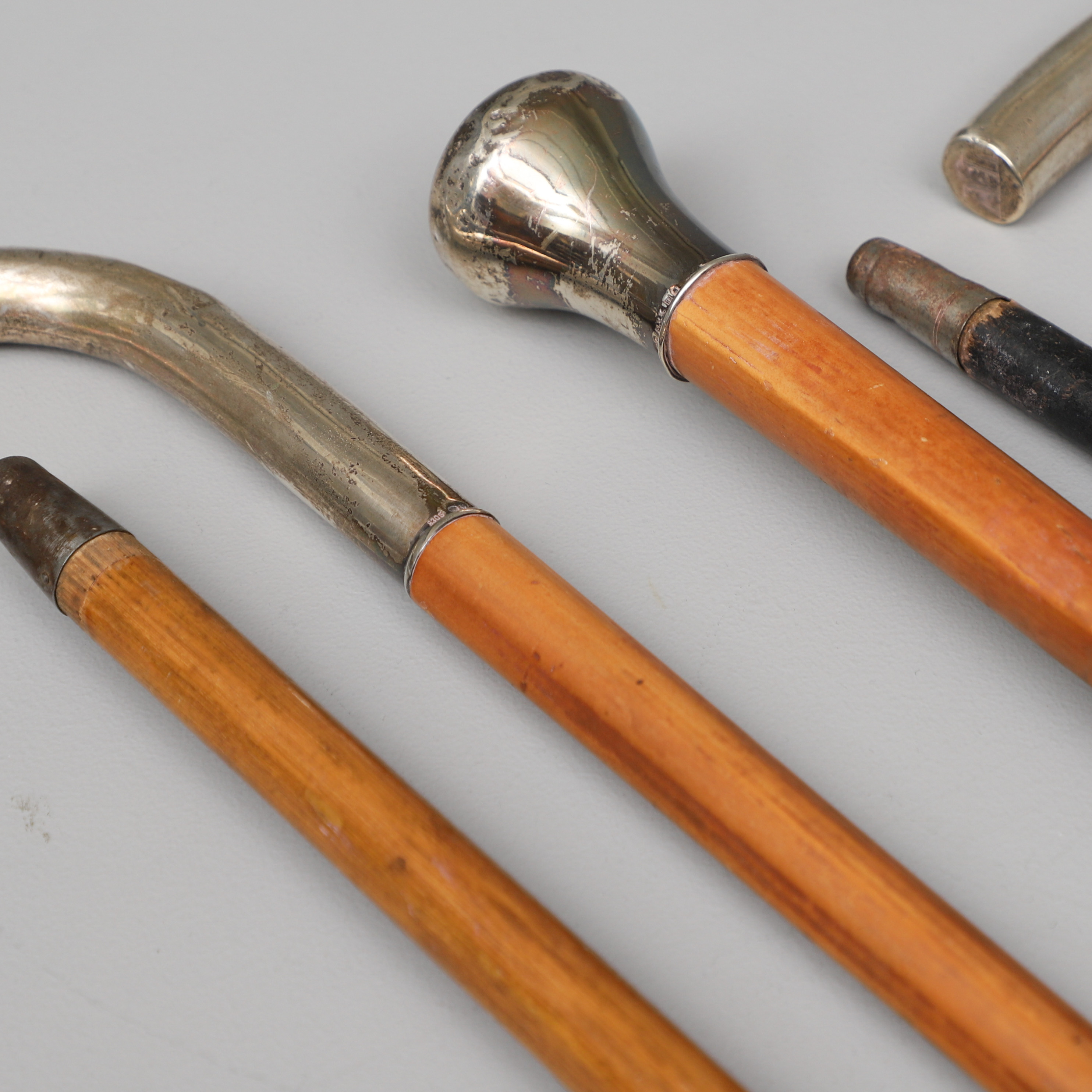 Bilder zu 4701940. KÄPPAR, 6 Stück, mit silberner Krücke, schwedische ...