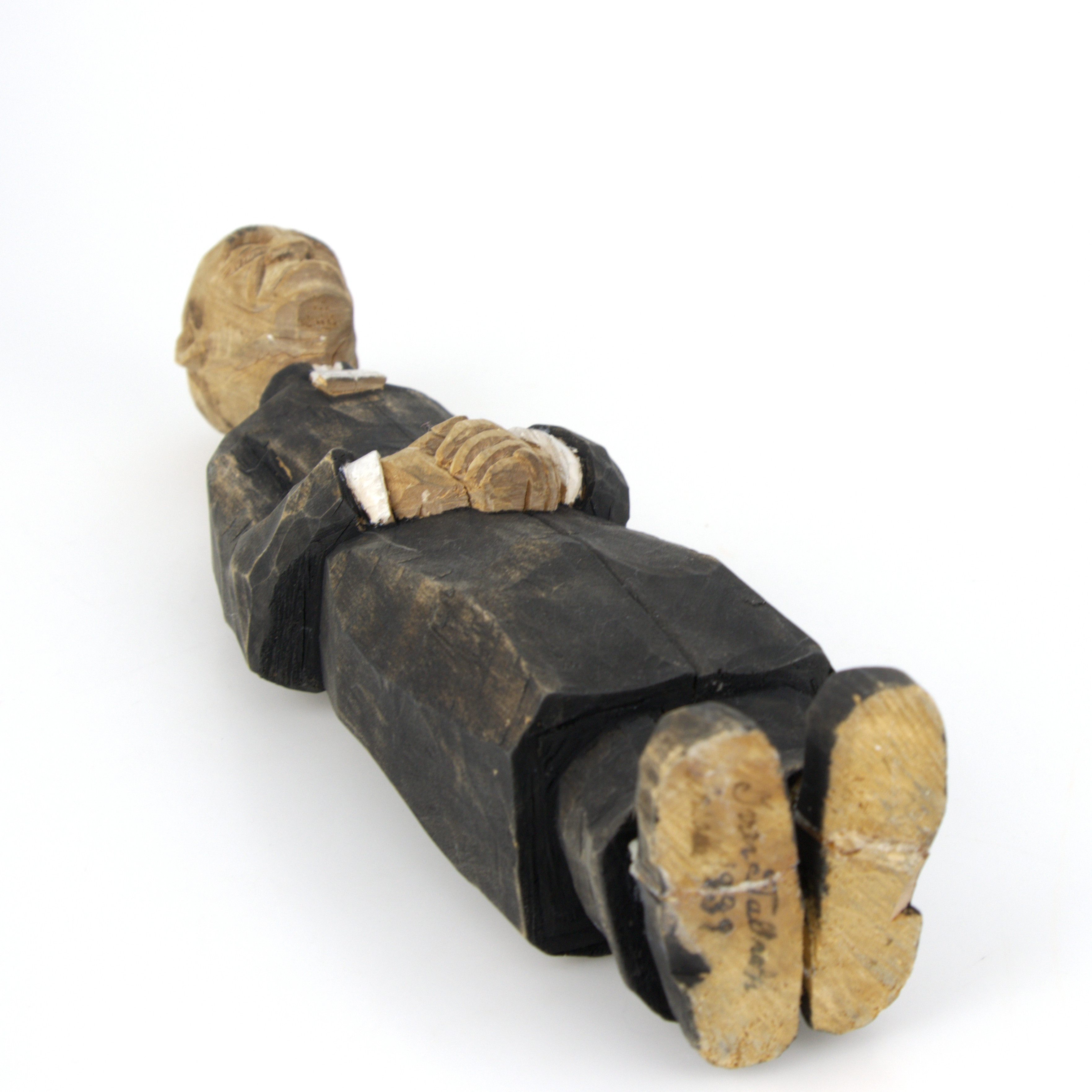 Images for 4705048. IVAR TALLROTH. Sculpture, priest, cut and painted ...