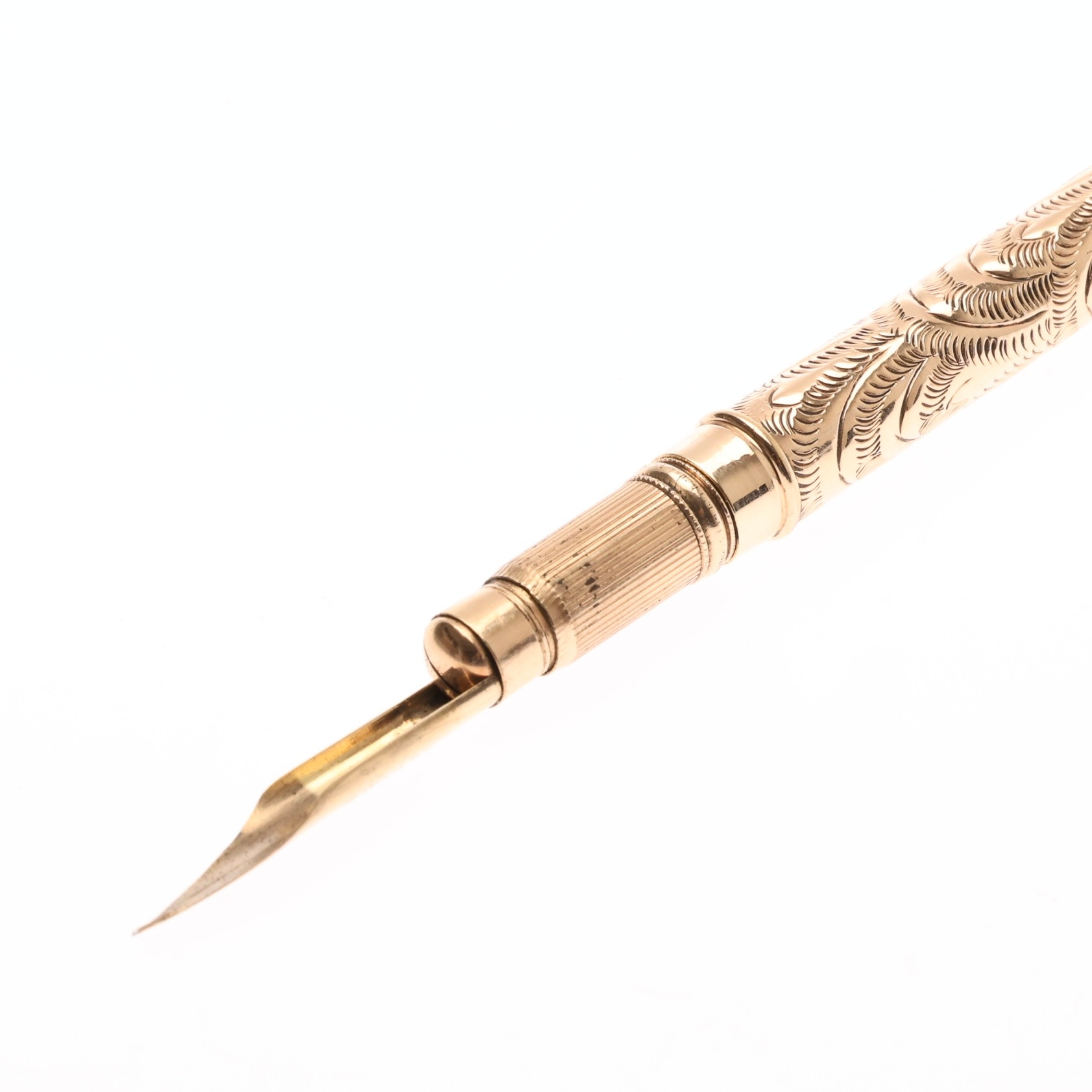 Images for 4707325. EDWARDIAN GOLD AIKIN & LAMBERT DIP PEN. - Auctionet