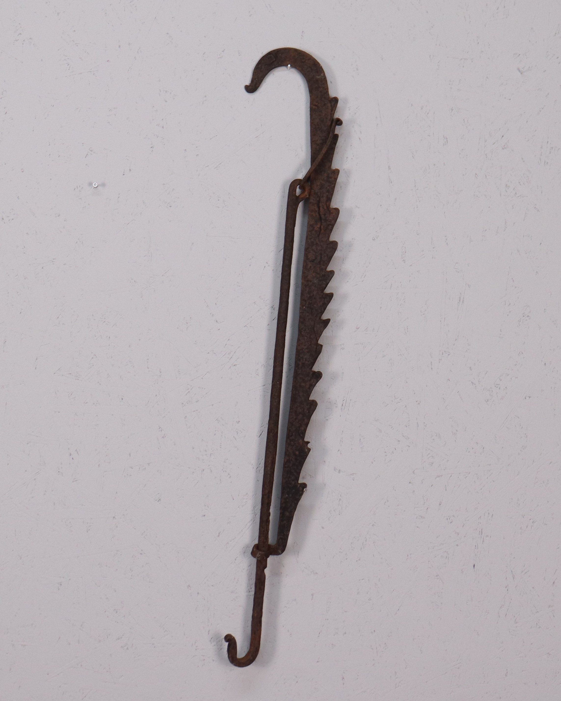 A wrought iron pot hook, 19th century. Swedish Folk Art - Tools & Gears ...