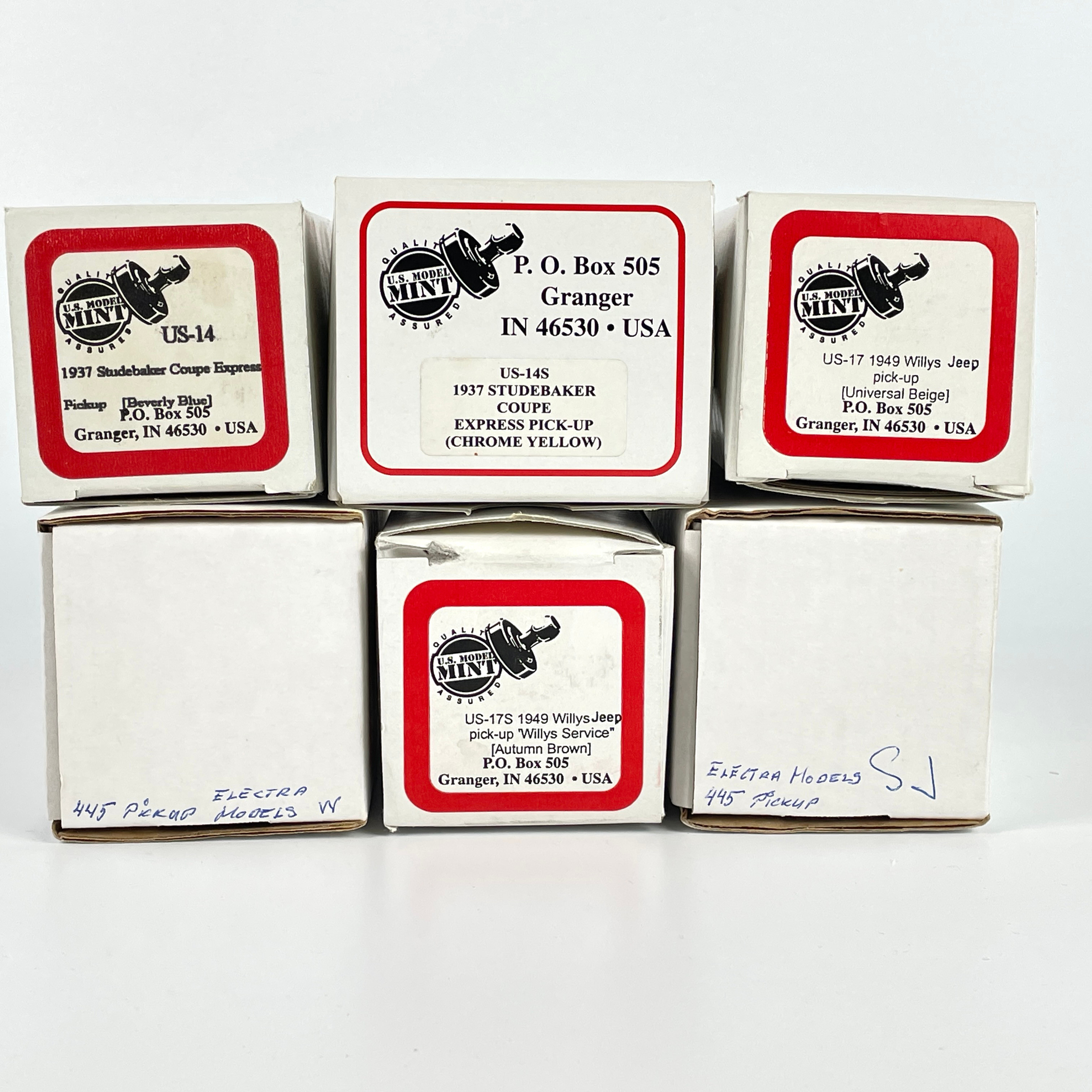 Images for 4711018. MODEL CARS, 6pcs, 1937, 1949, 1937, 1949 U.S. Model ...