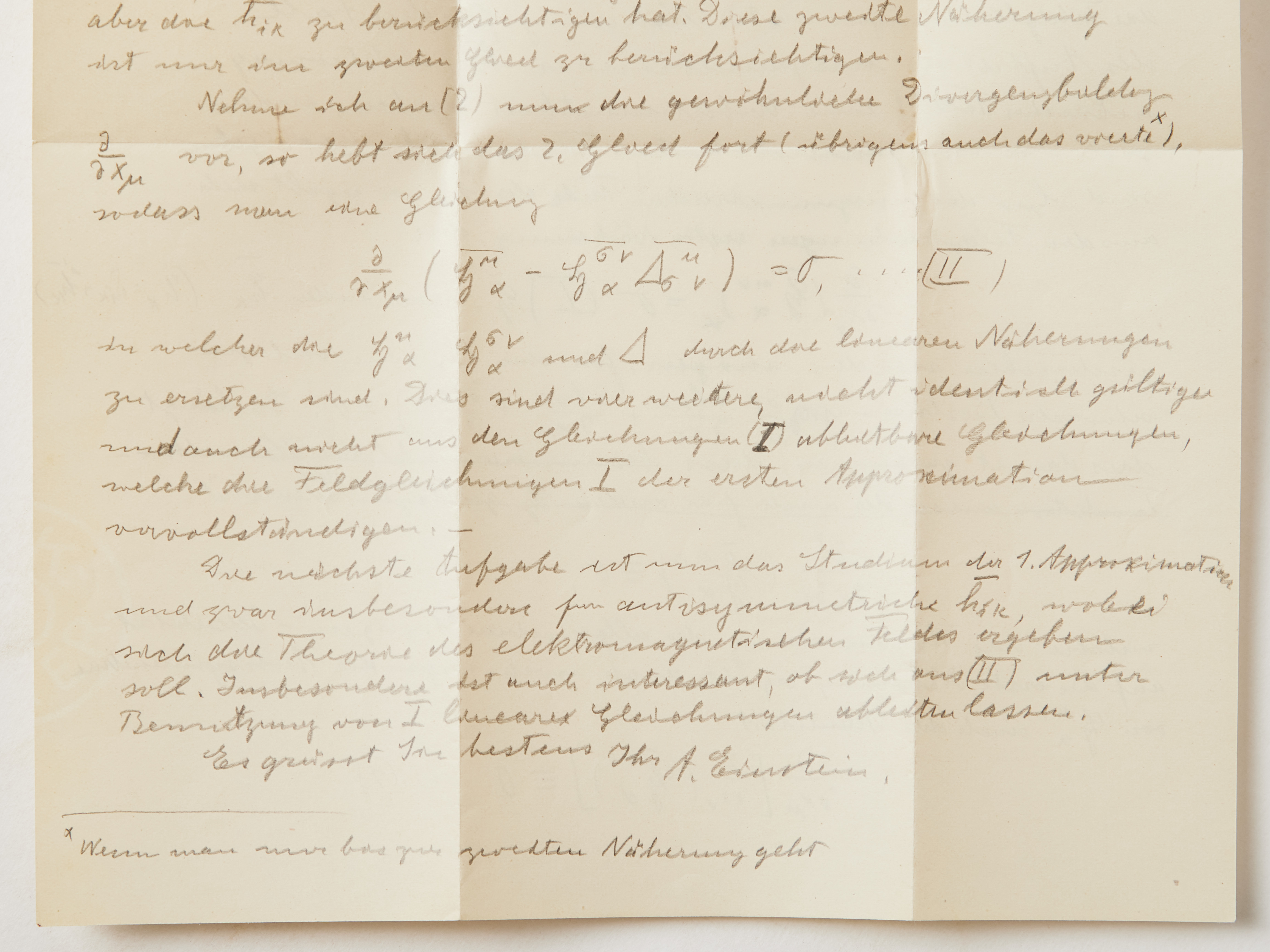 Images for 4714330. ALBERT EINSTEIN, AUTOGRAPH LETTER SIGNED TO HERMAN ...