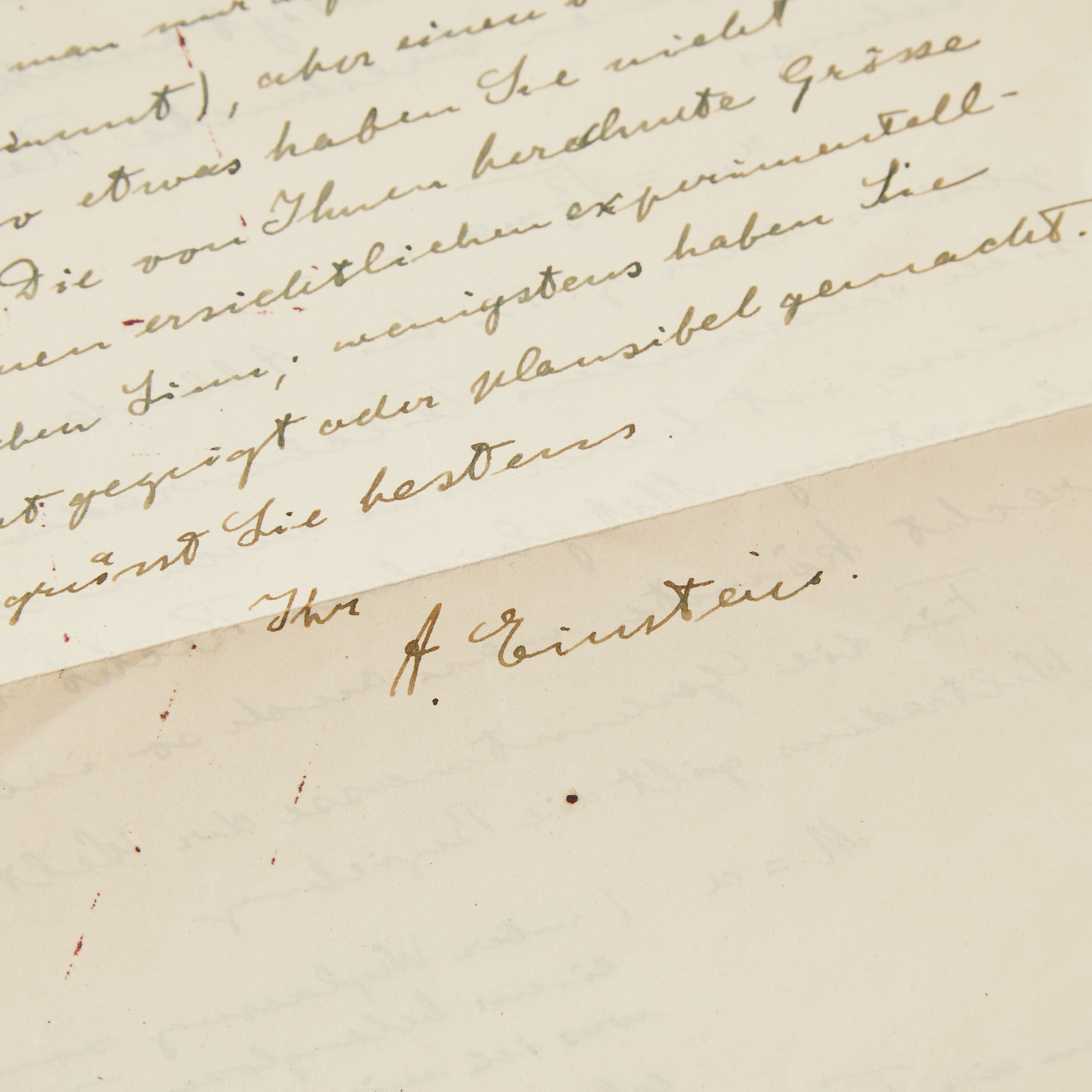 Images for 4714350. ALBERT EINSTEIN, AUTOGRAPH LETTER SIGNED TO HERMAN ...
