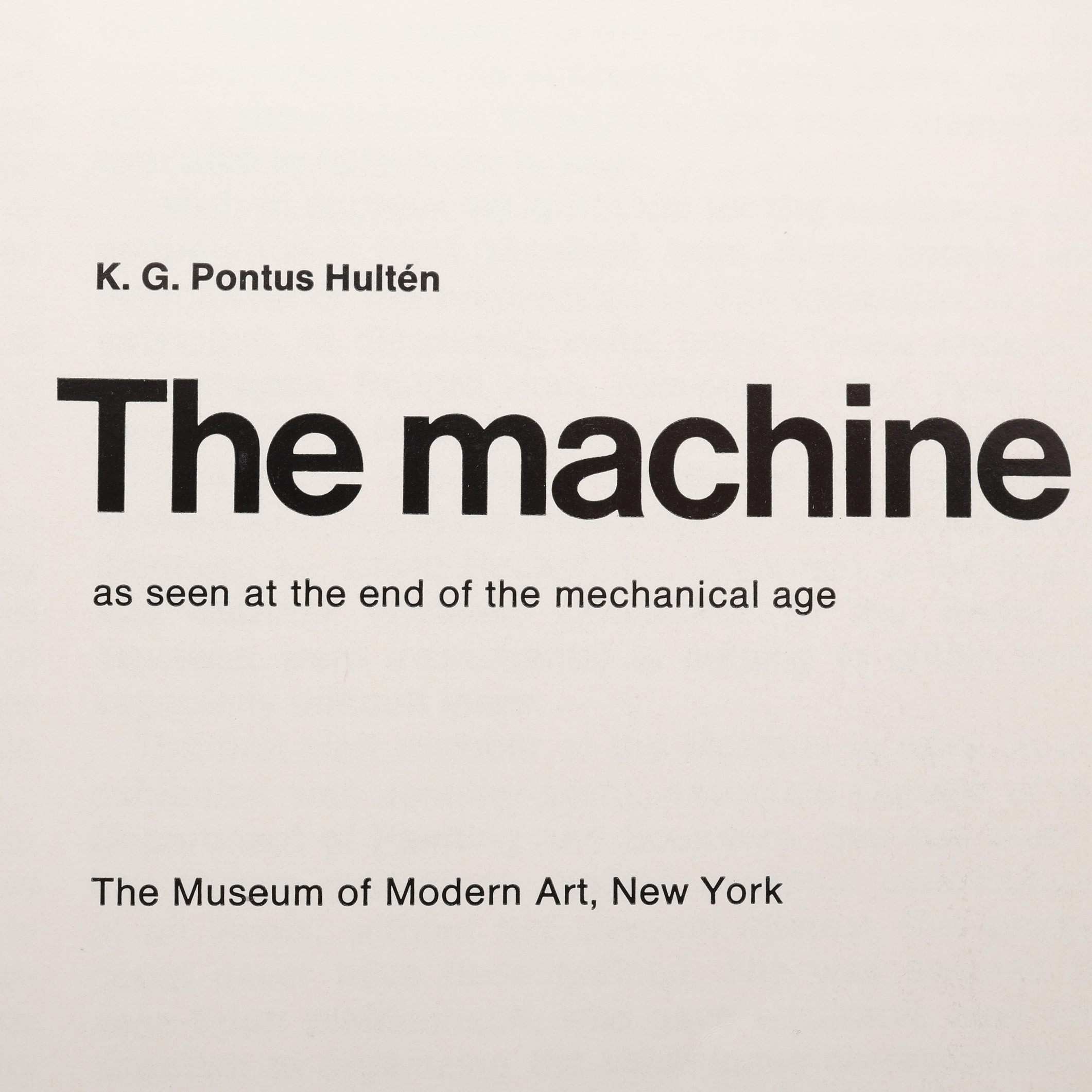 Bilder zu 4715501. PONTUS HULTÉNS DIE MASCHINE MIT FARBIGEN ...