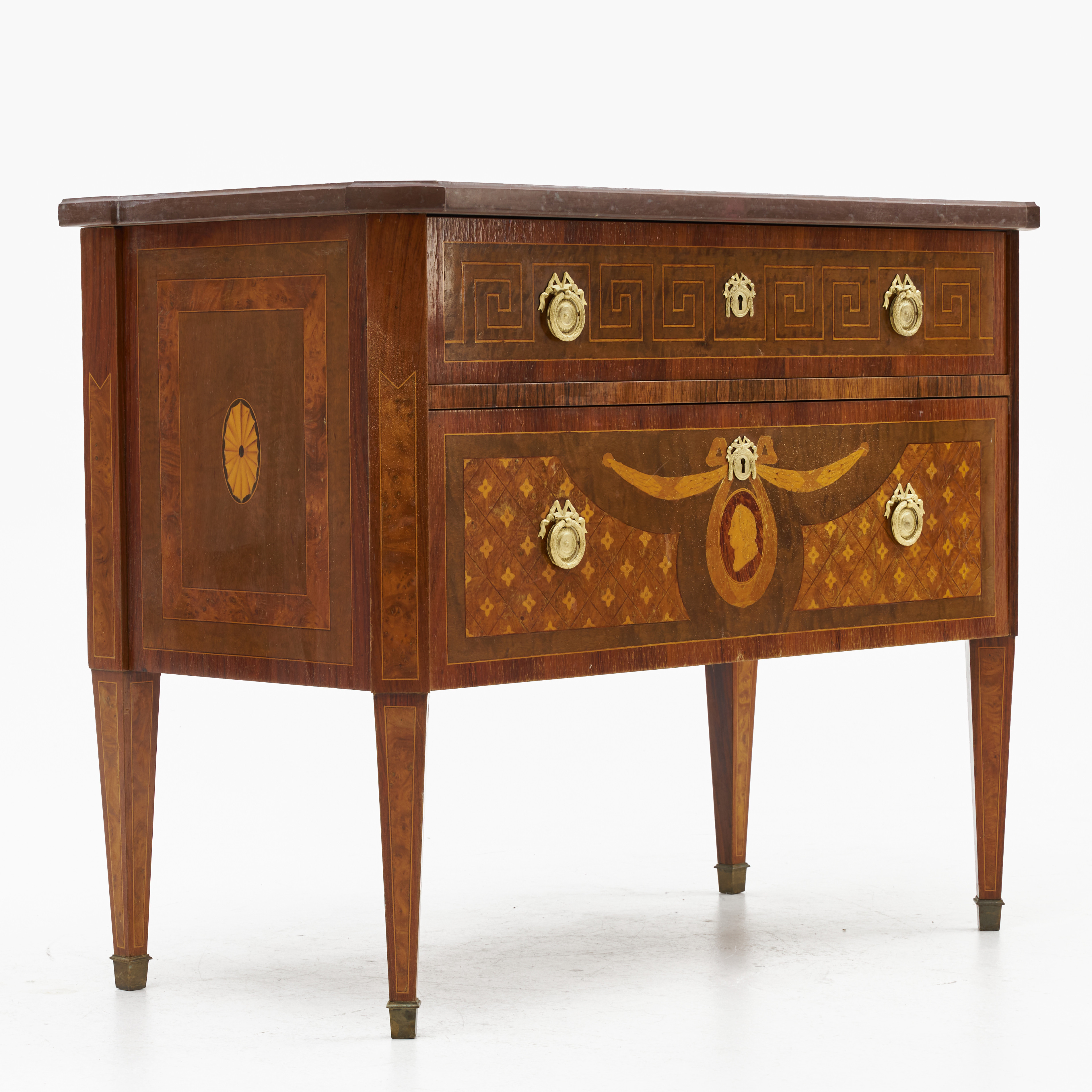 Images for 4717086. Chest of drawers, with limestone top, Gustavian ...