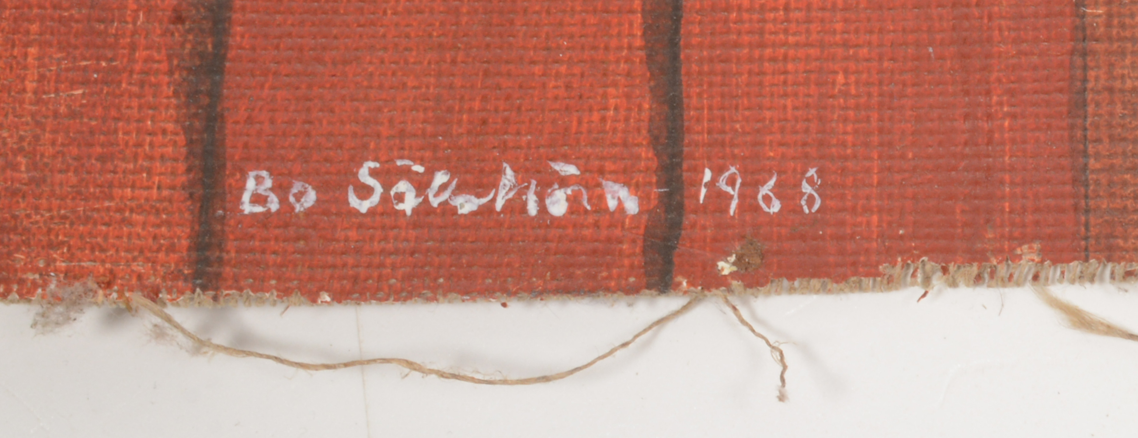 BO SÄLLSTRÖM. Barn sports. Oil on canvas. Art - Paintings - Auctionet