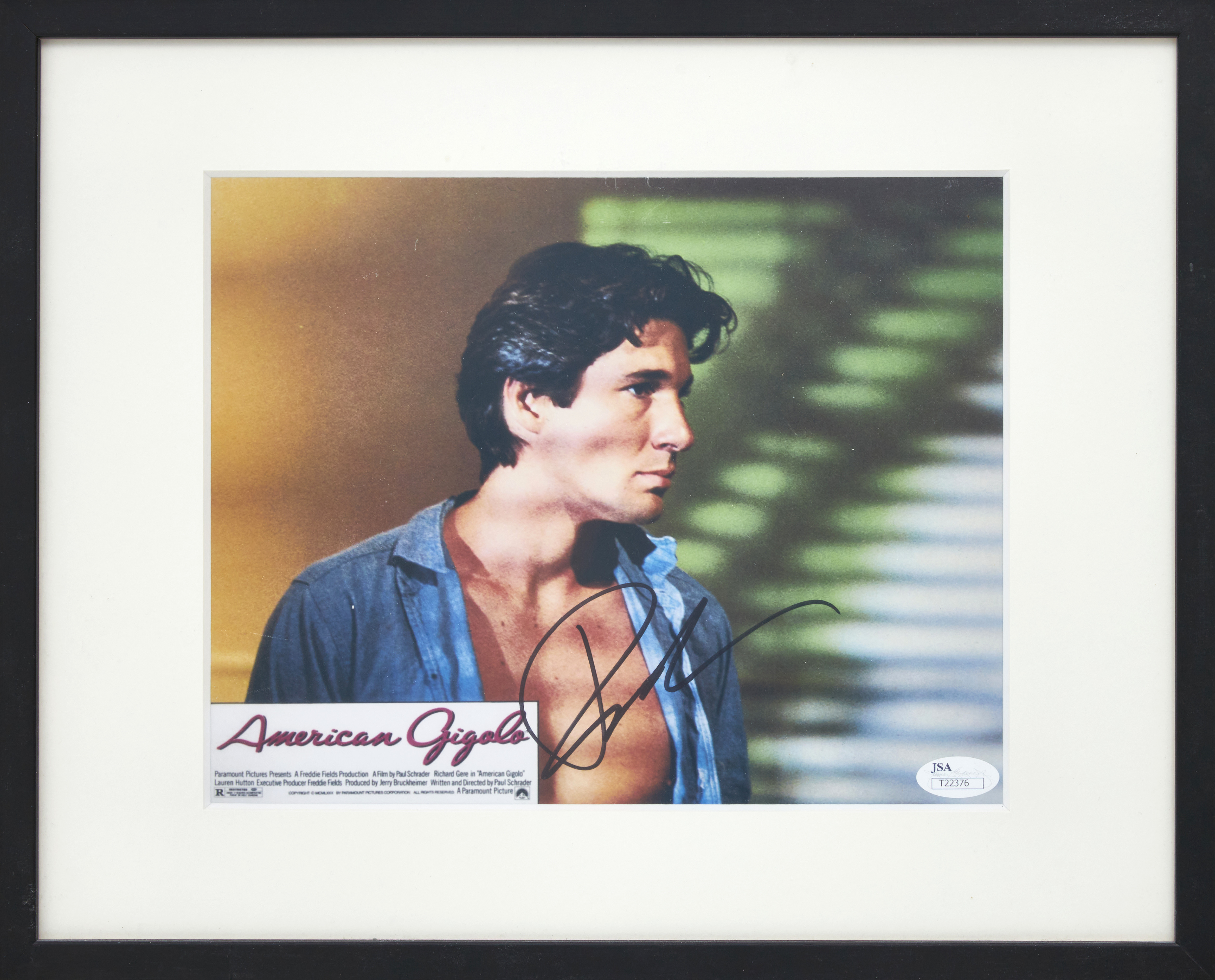 Images for 4722847. RICHARD GERE (USA, born 1949). Autograph in ...
