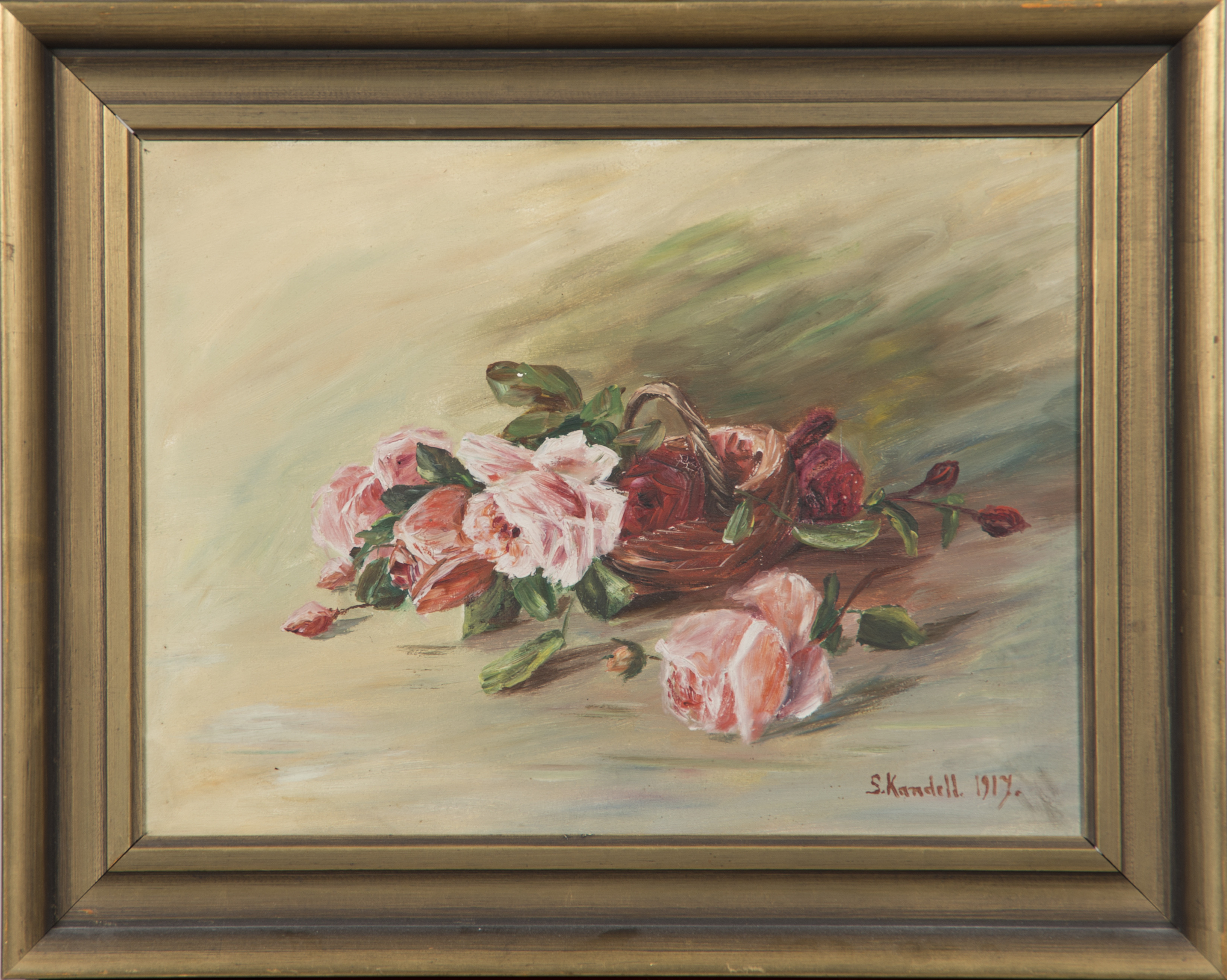 Images for 472438. STURE KANDELL. Flower still life, oil on canvas ...