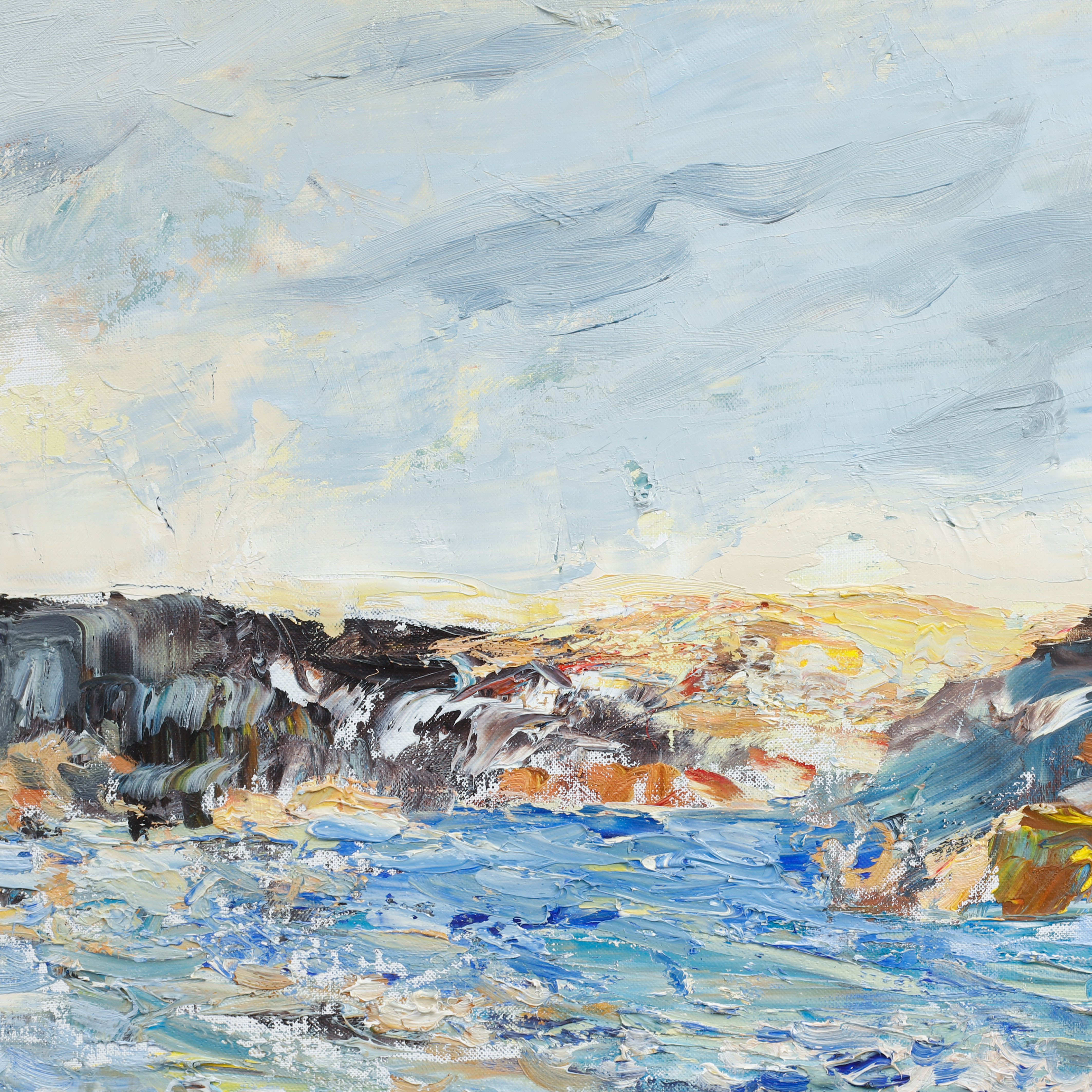 PER FALK. Landscape, oil on canvas, signed. Art - Paintings - Auctionet