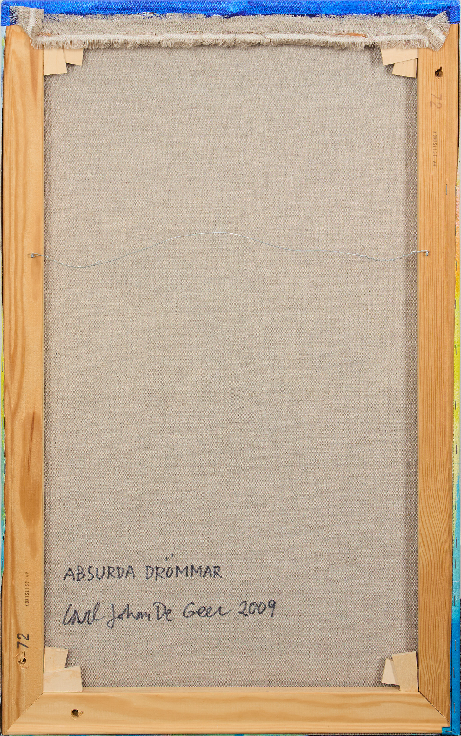 CARL JOHAN DE GEER. “Absurd dreams”. Art - Paintings - Auctionet